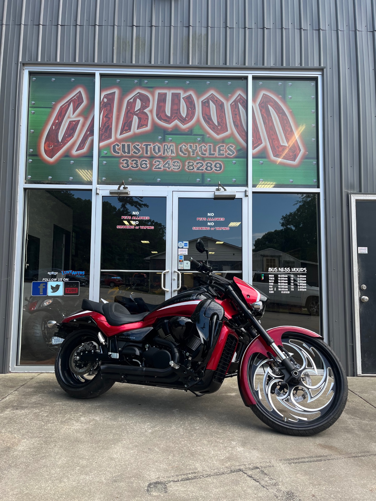 Used 2019 Suzuki M109, Lexington NC | Specs, Price, Photos | Red/Black ...