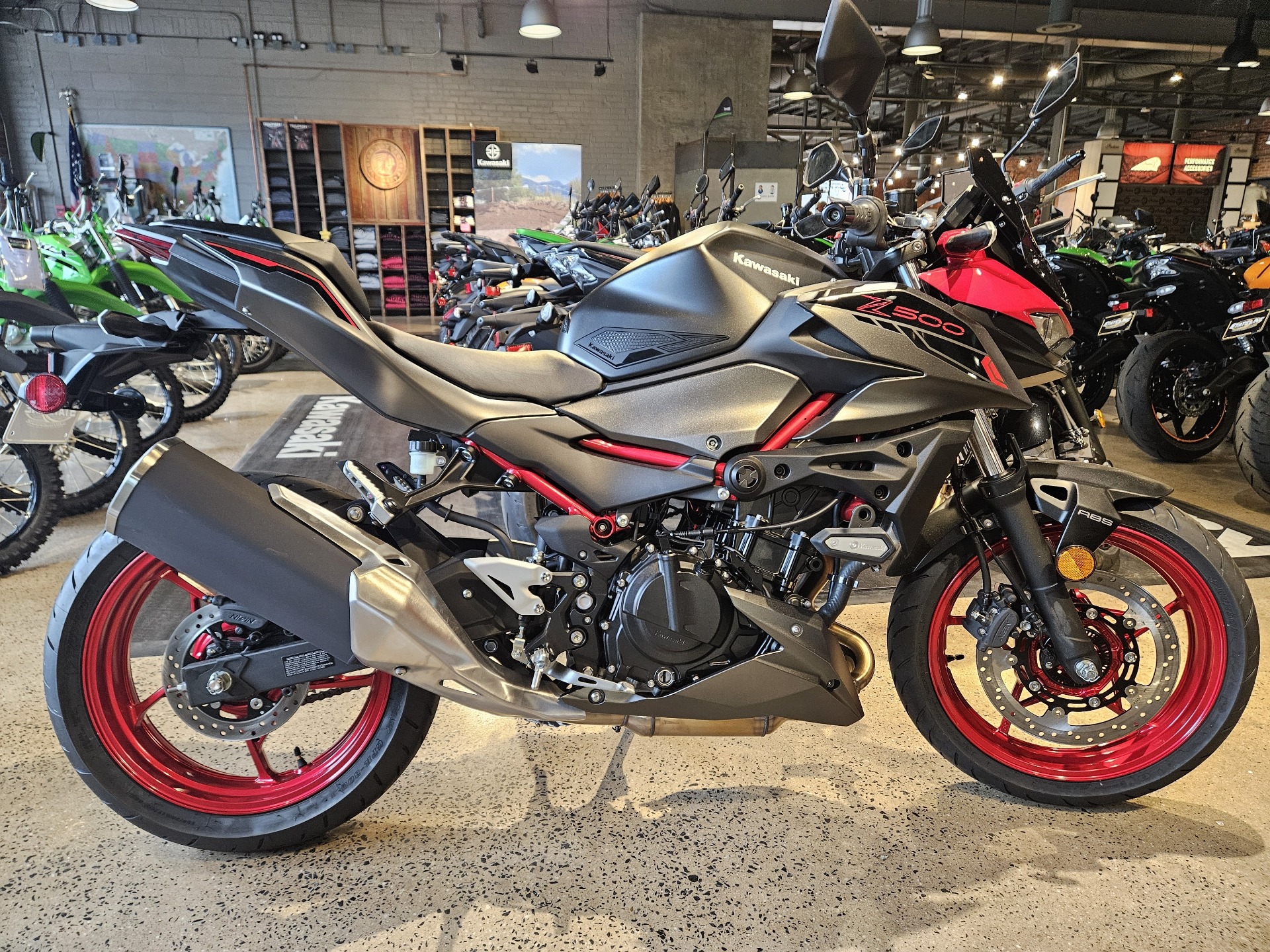 New 2025 Kawasaki Z500 SE ABS Motorcycles in Bristol, VA | Stock Number ...