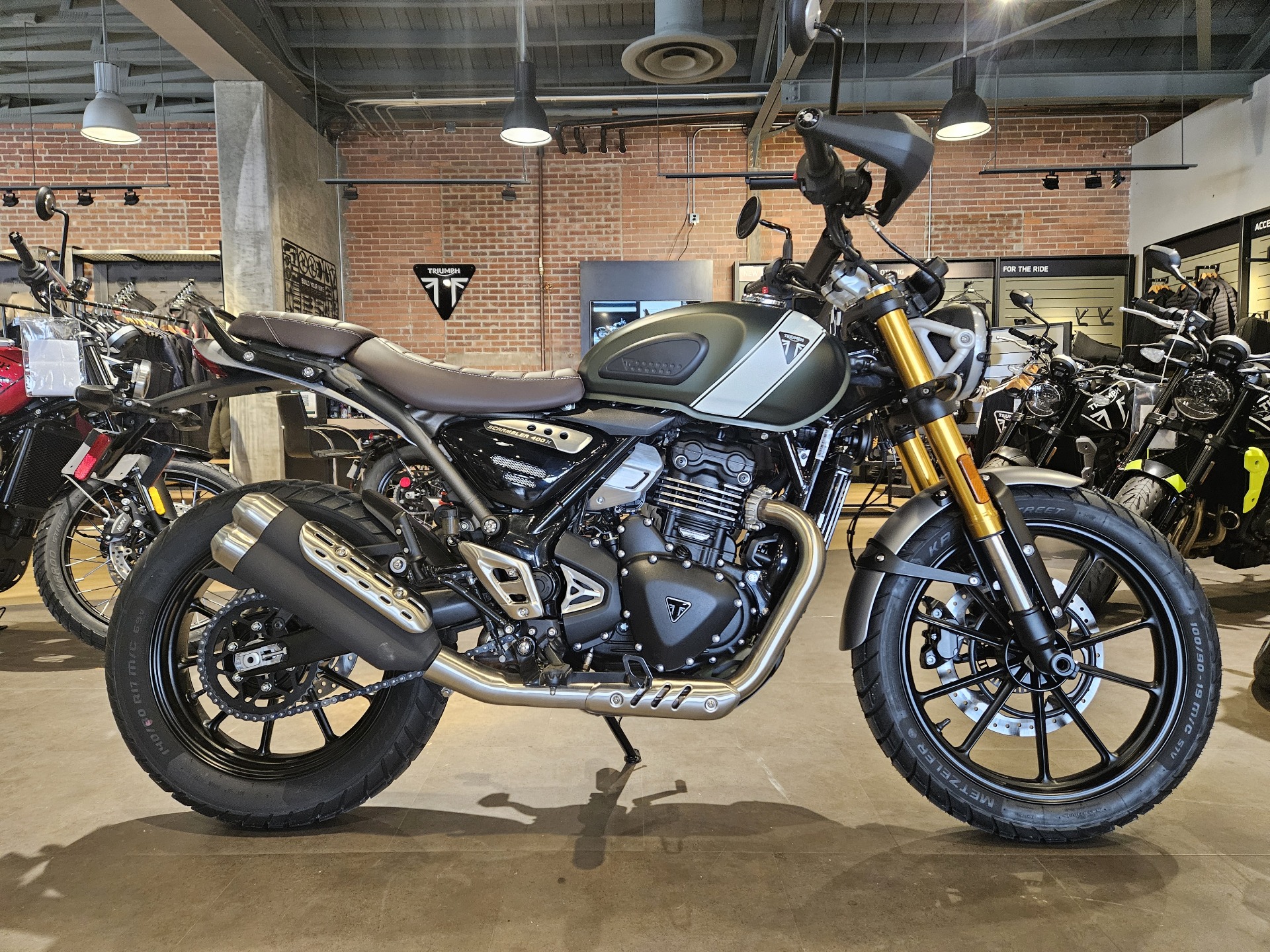 New 2025 Triumph Scrambler 400 X Motorcycles in Bristol, VA | Stock ...
