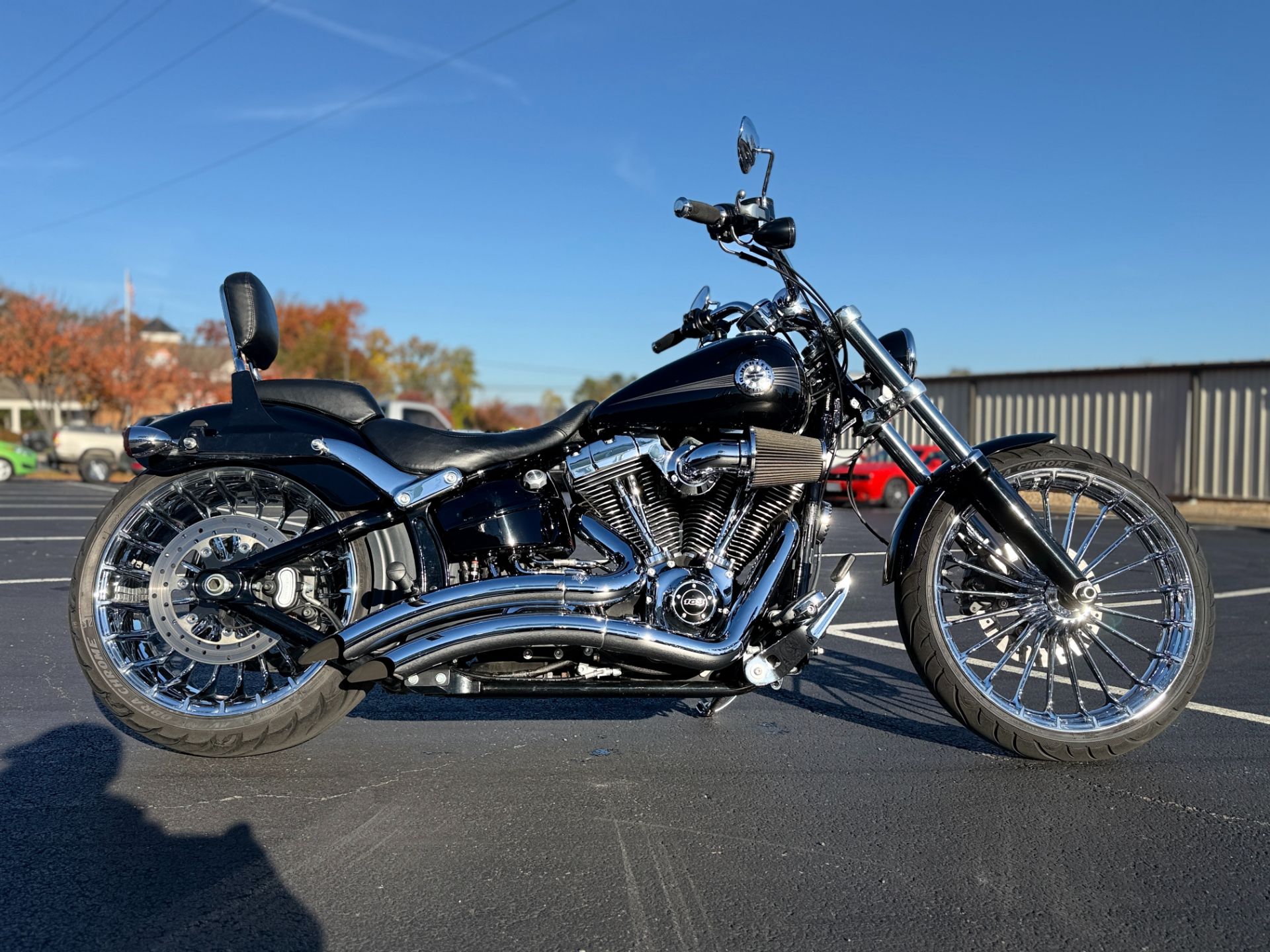 Used 2014 Harley-Davidson Breakout® Vivid Black | Motorcycles in Lynchburg VA | 026347A