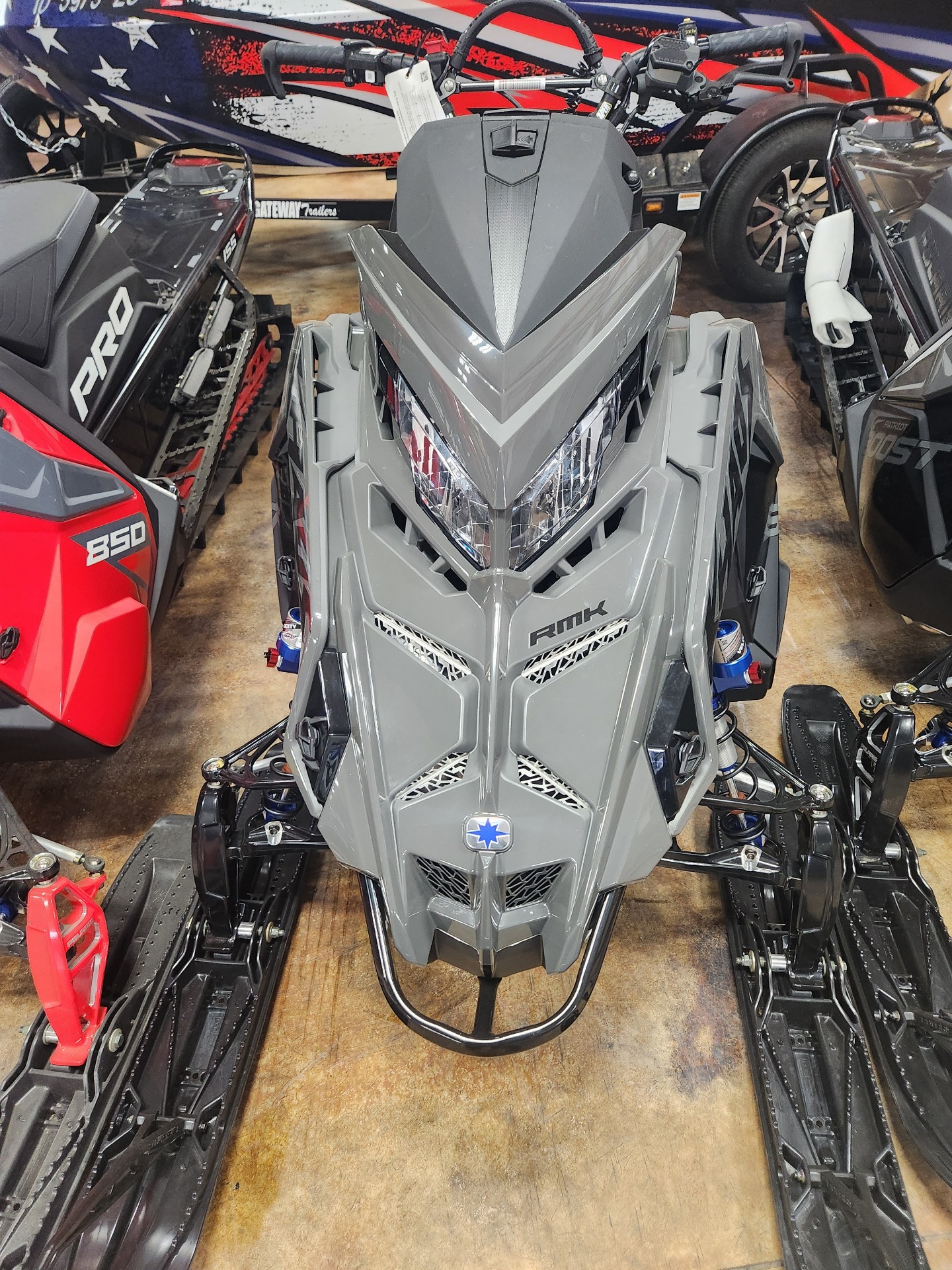 New 2025 Polaris Patriot Boost RMK Khaos 155 SC Snowmobiles in Cottonwood, ID | Stock Number ...