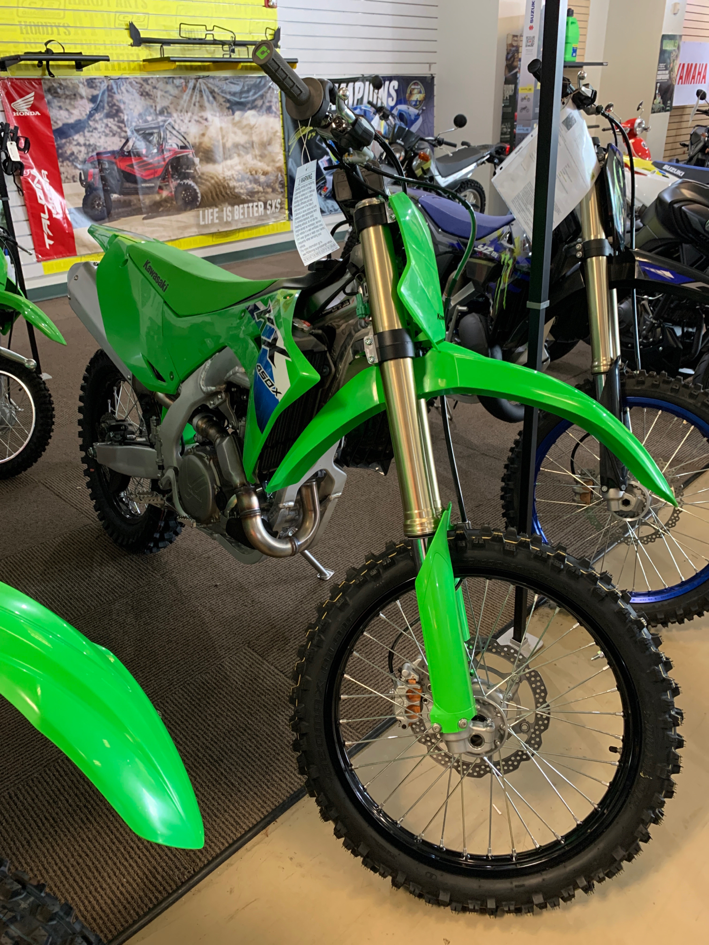 New 2026 Kawasaki KX™450X | Motorcycles in Newnan GA | K04169 Lime Green
