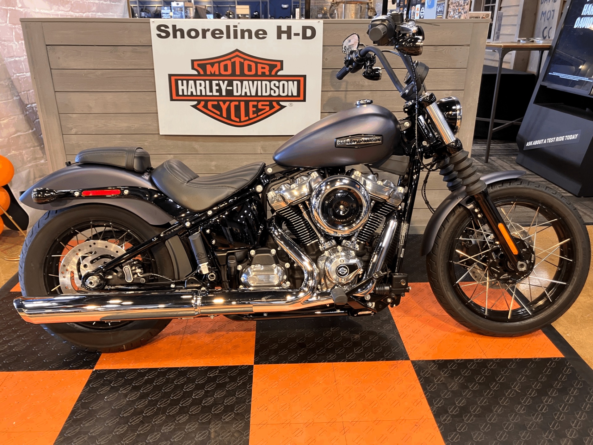 New 2025 Harley-Davidson Street Bob® Purple Abyss Denim with Laced ...