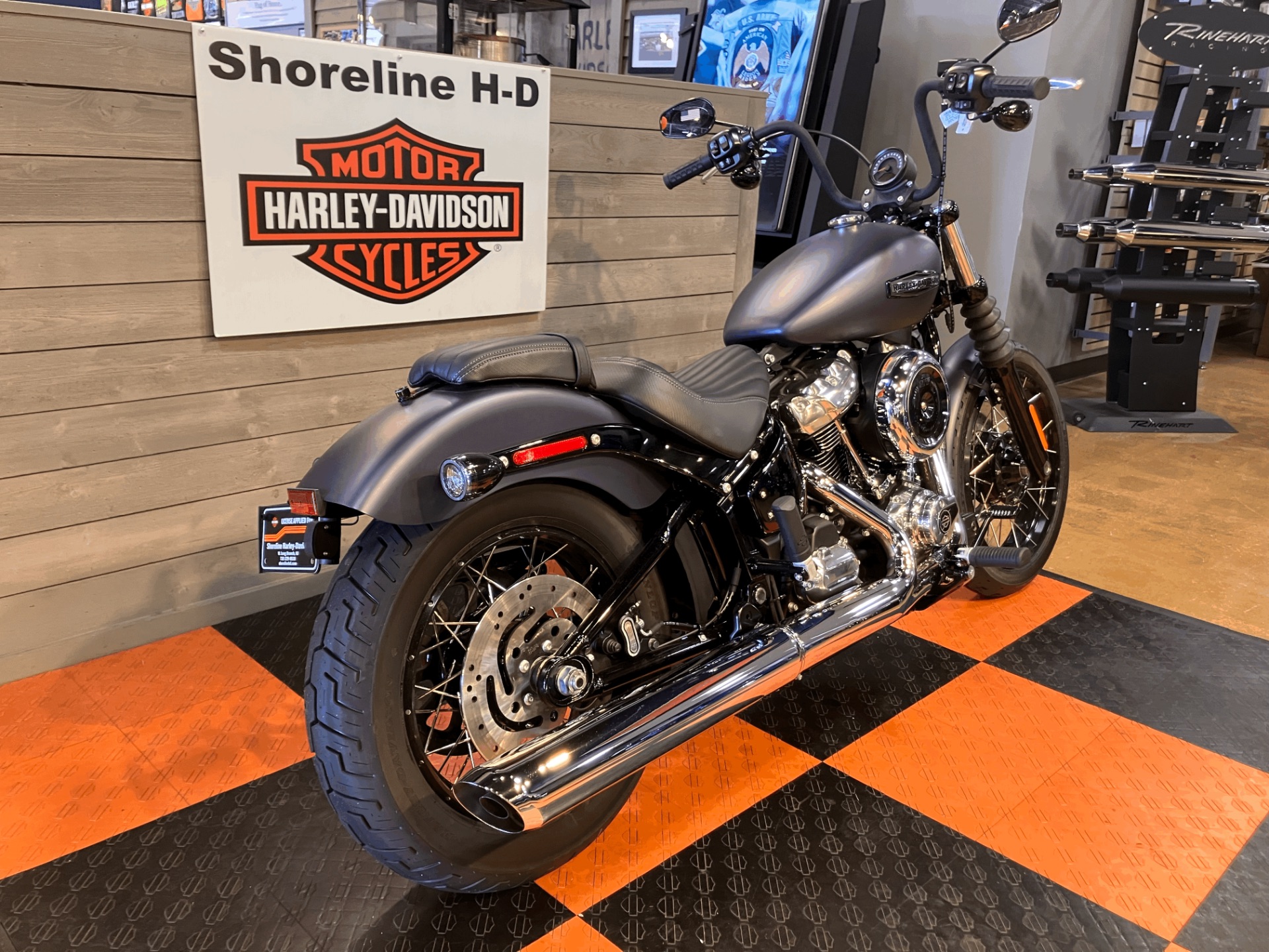 New 2025 Harley-Davidson Street Bob® Purple Abyss Denim with Laced ...