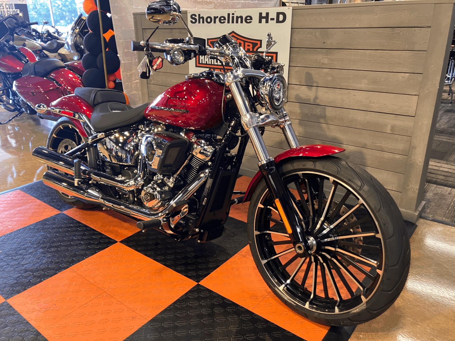 New 2025 Harley-Davidson Breakout® Brilliant Red | Motorcycles in West ...
