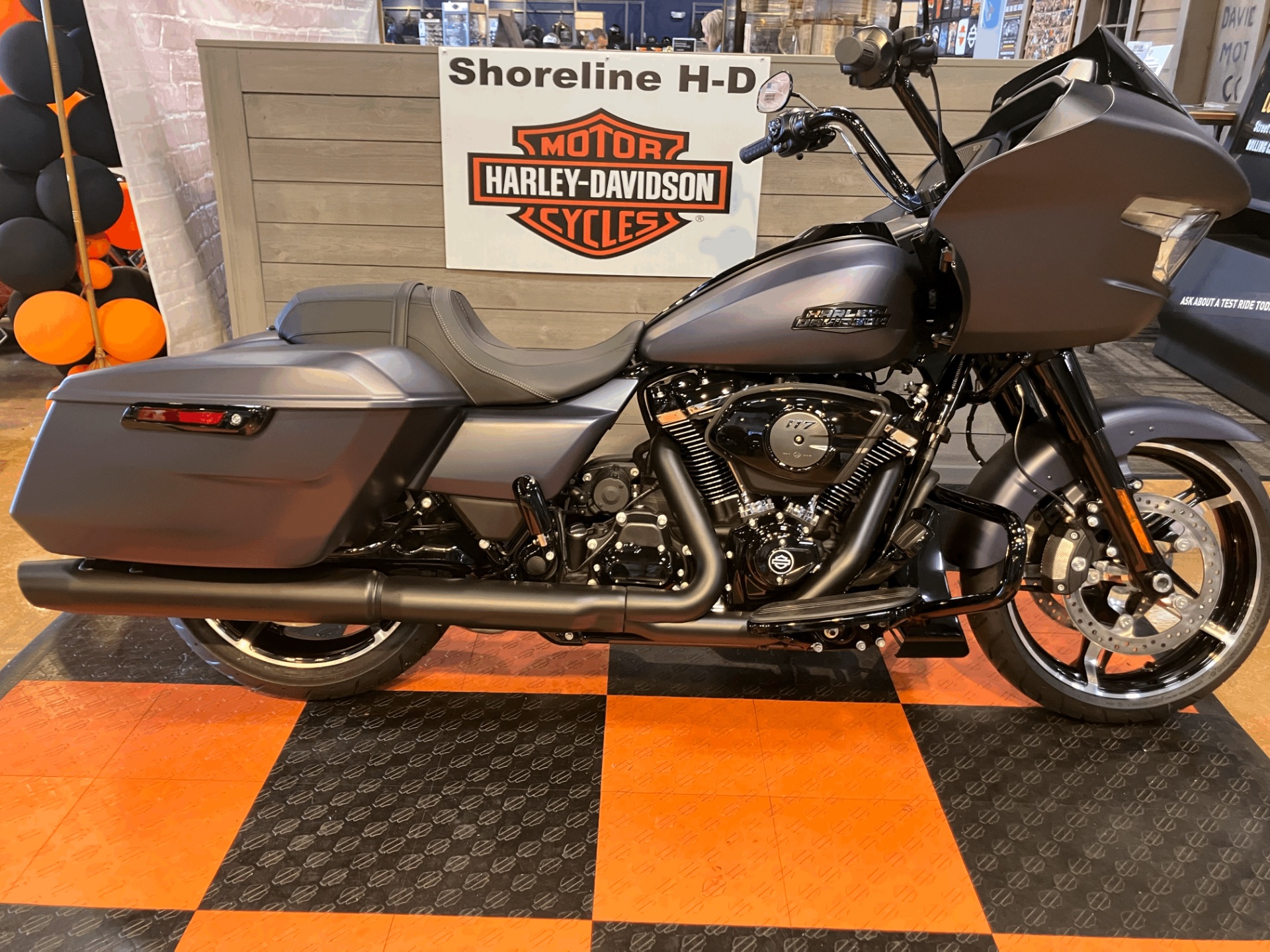 New 2025 Harley-Davidson Road Glide® Purple Abyss Denim (Black Finish ...