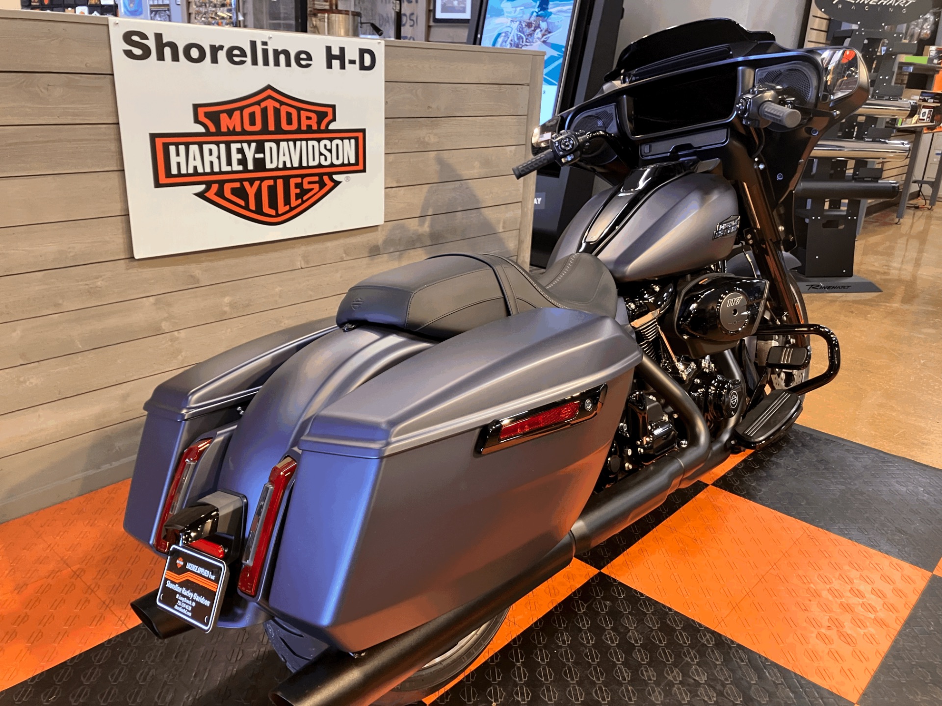 New 2025 Harley-Davidson Street Glide® Purple Abyss Denim (Black Finish ...