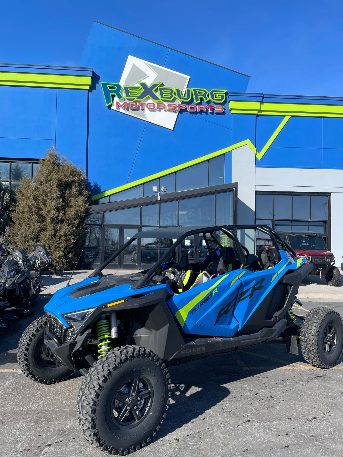 New 2024 Polaris RZR Turbo R 4 Premium | Utility Vehicles in Rexburg ID ...