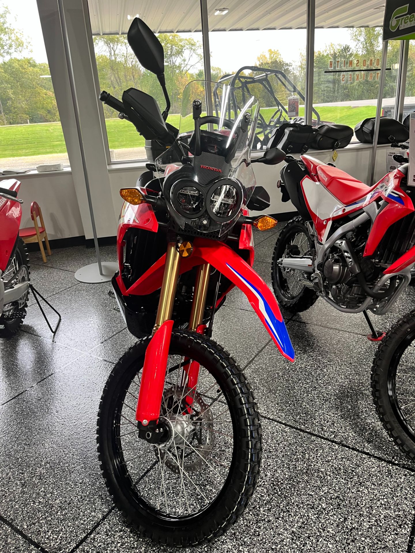 New 2024 Honda CRF300L Rally Motorcycles in Ottawa, OH | Stock Number: N/A