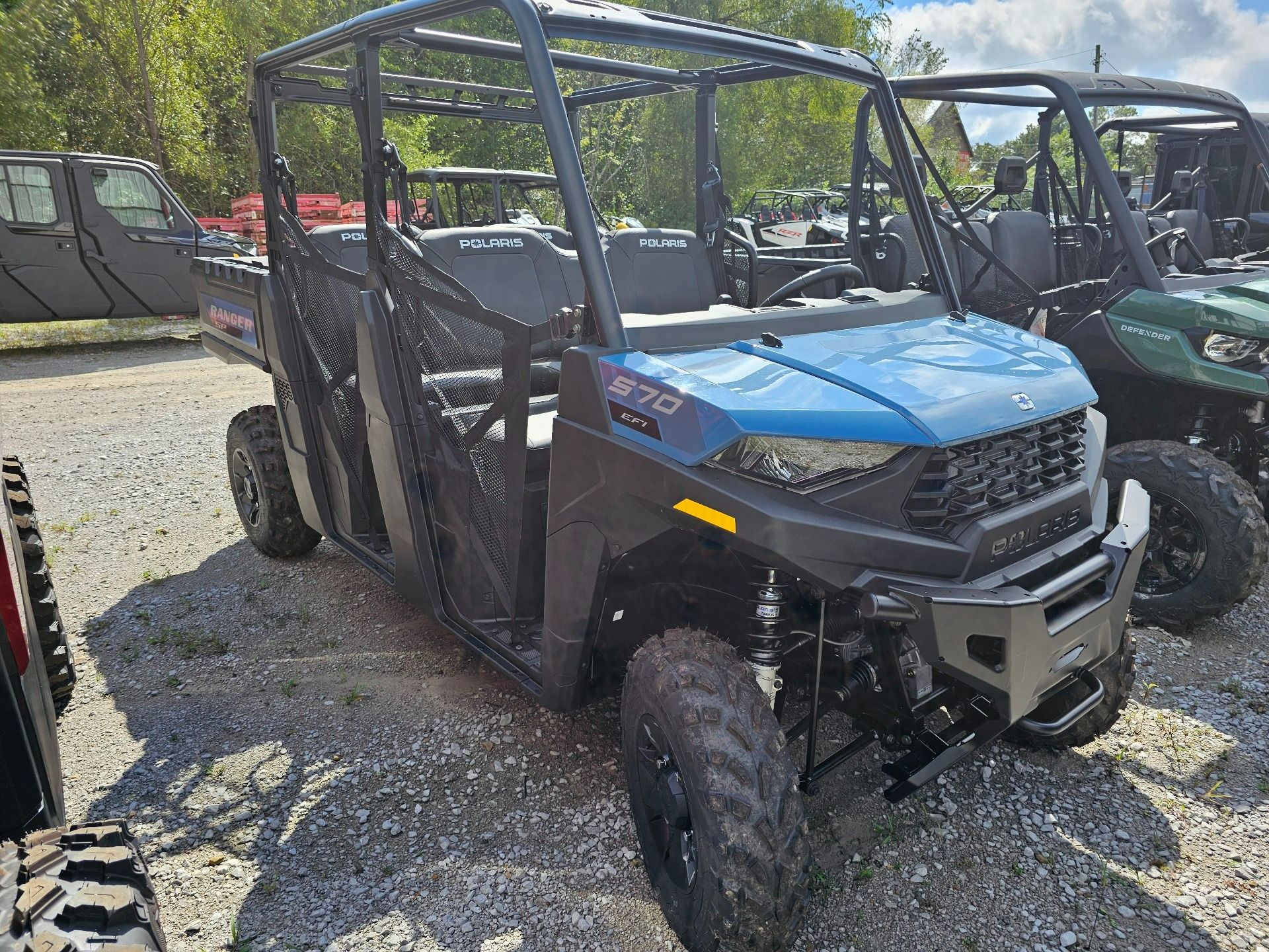 New 2025 Polaris Ranger Crew SP 570 Premium Zenith Blue | Utility Vehicles in Crossville TN ...