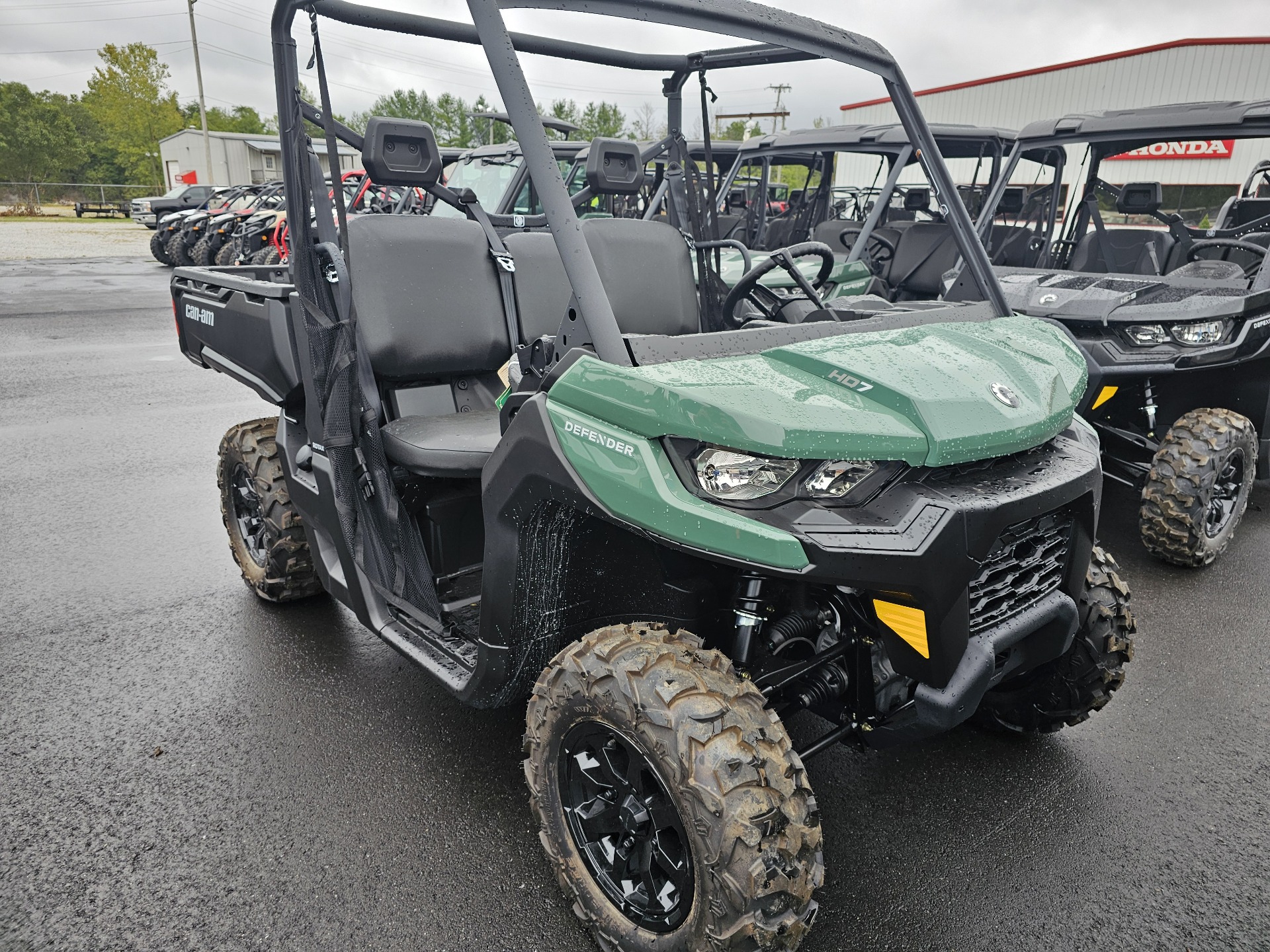 New 2025 Can-Am Defender DPS HD7 Compass Green | Utility Vehicles in Crossville TN | CU000173