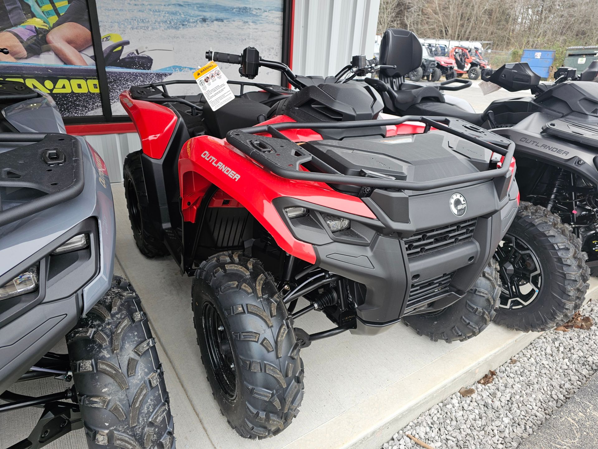 New 2026 Can-Am Outlander DPS 700 Legion Red | ATVs in Crossville TN ...