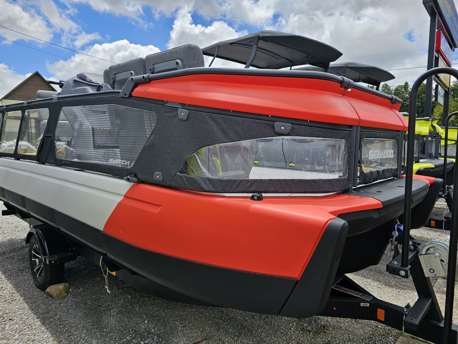 New 2024 Sea-Doo Switch 19 - 170 hp Lava Red / Painted Trailer | Power ...