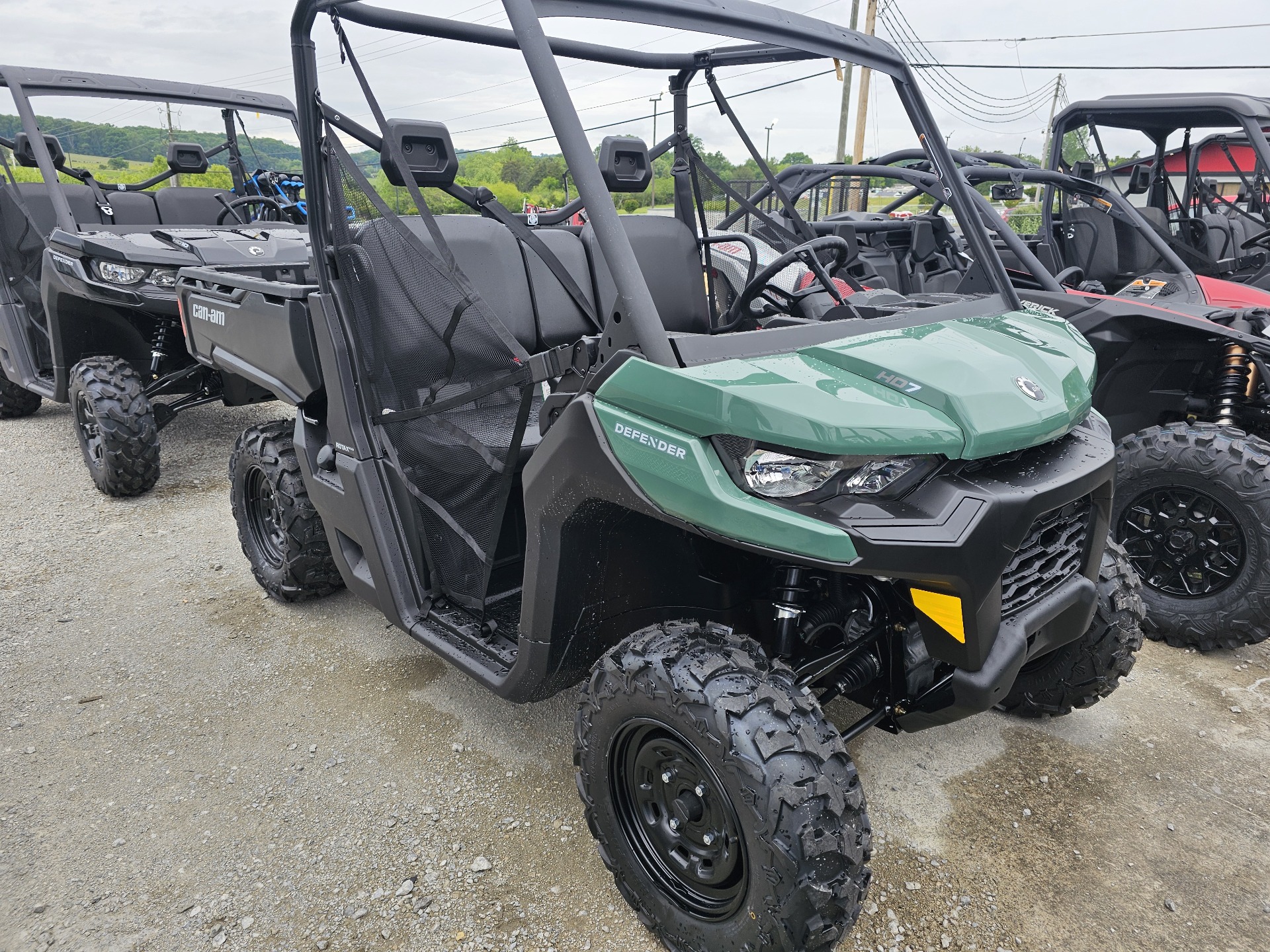 New 2025 Can-Am Defender HD7 Compass Green | Utility Vehicles in ...