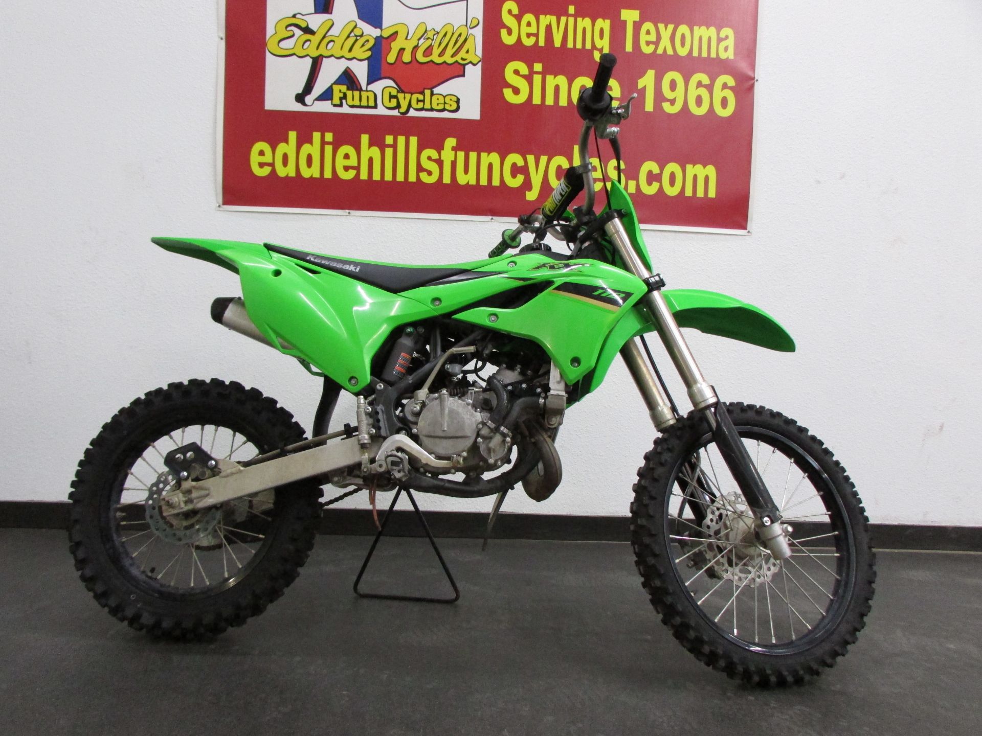 Used 2022 Kawasaki KX 112 | Motorcycles in Wichita Falls TX | C671 Lime ...