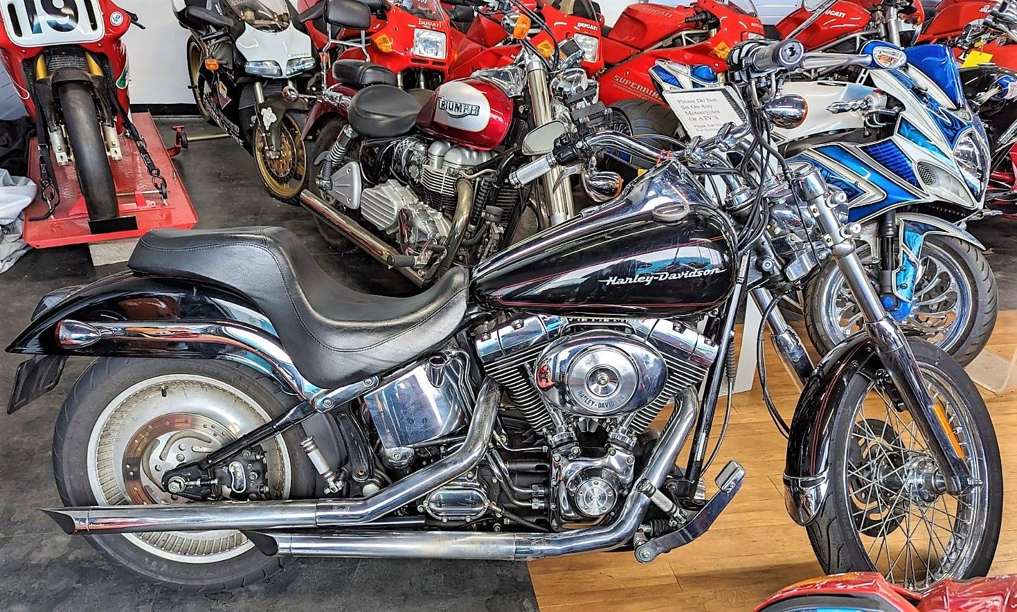 Used 2002 Harley-Davidson FXSTD/FXSTDI Softail® Deuce™ Motorcycles in ...