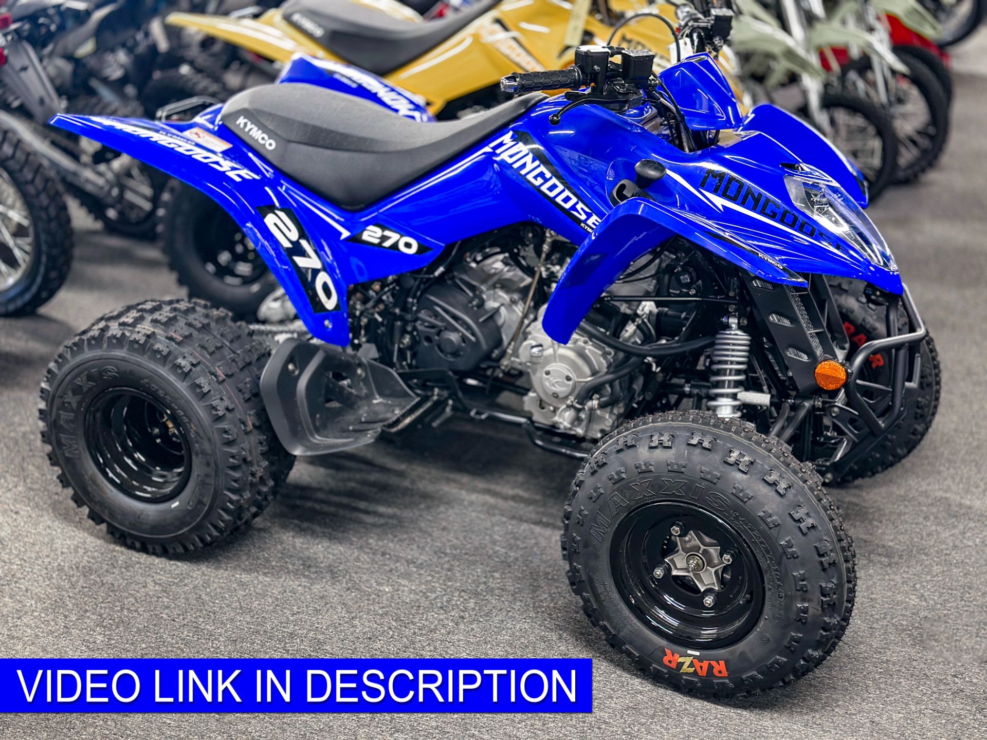 New 2021 Kymco Mongoose 270 Euro ATVs in Oakdale, NY | Stock Number: KA ...
