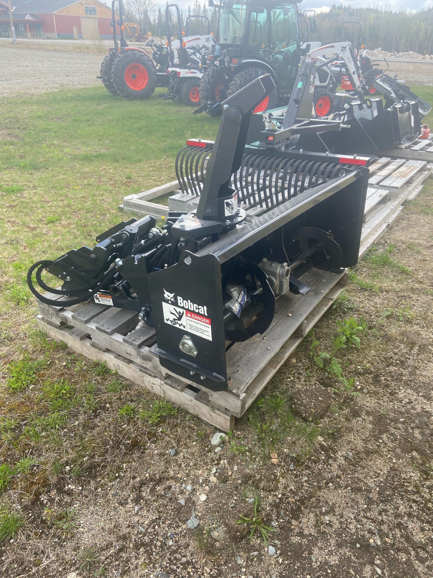 New Bobcat Front Mount Snowblower - Compact Tractor - 49 in. Snowblower ...