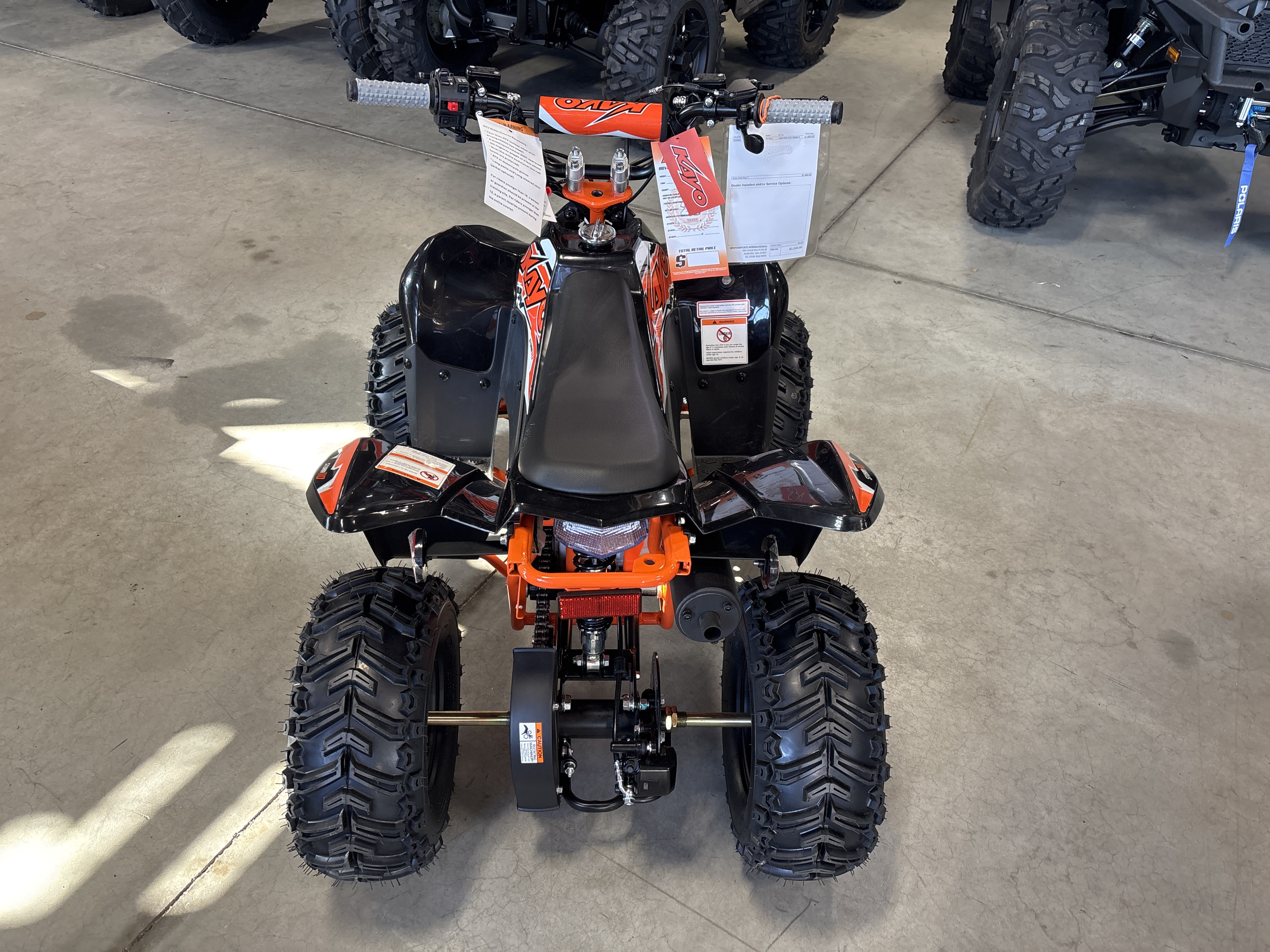 2025 Kayo Storm 70, Auburn MA | New ATVs for Sale: Specs, Price | Black ...