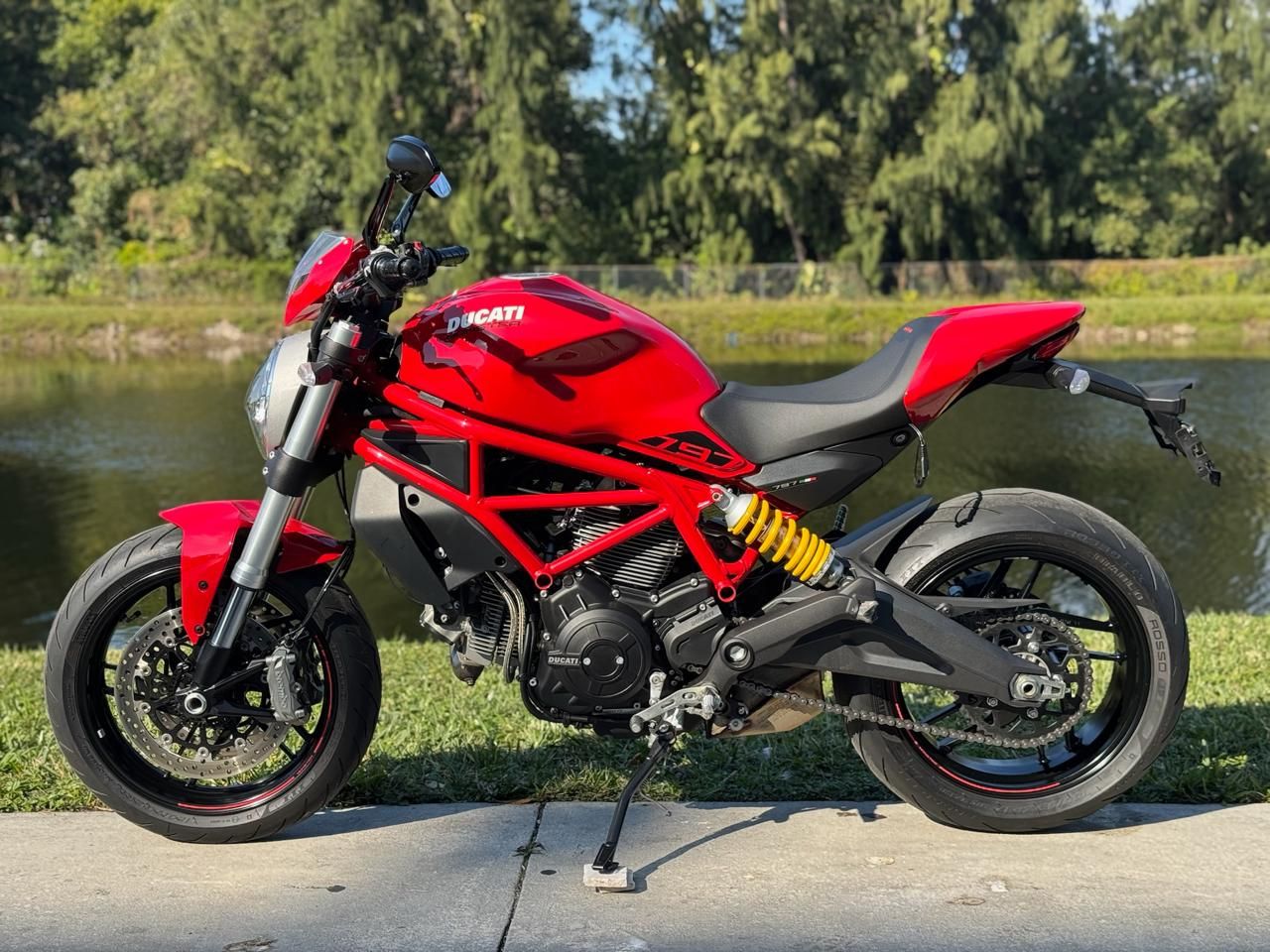 Used 2020 Ducati Monster 797+ Ducati Red | Motorcycles in North Miami ...