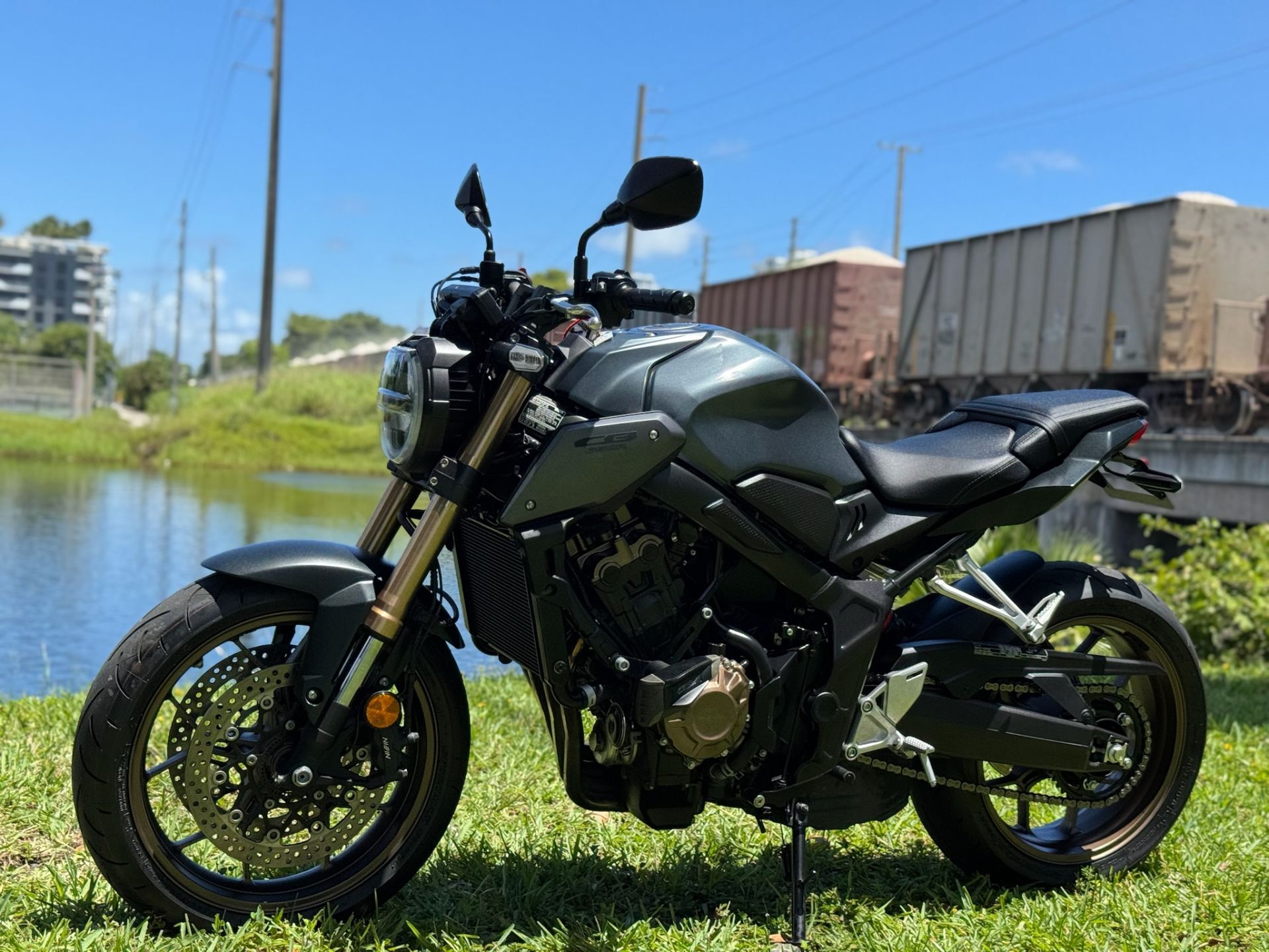 Used 2023 Honda CB650R ABS Matte Gray Metallic | Motorcycles in North ...