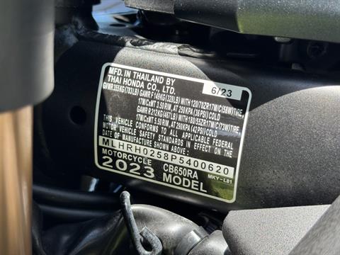 Used 2023 Honda CB650R ABS Matte Gray Metallic | Motorcycles in North ...