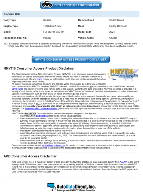 Used 2024 Harley-Davidson Fat Boy® 114 Billiard Gray | Motorcycles in ...