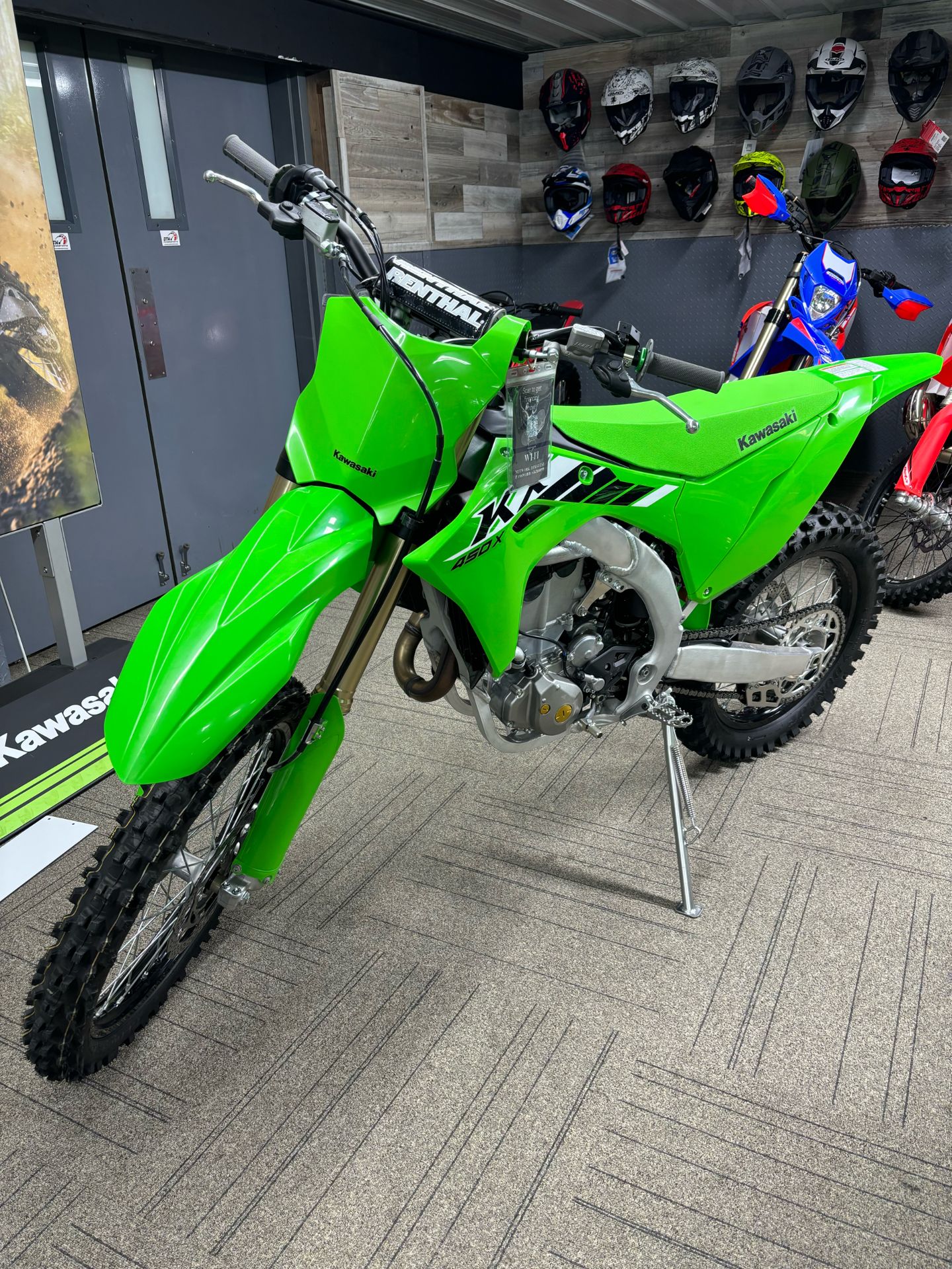 New 2025 Kawasaki KX™450X | Motorcycles in NJ | KAW003145 Lime Green