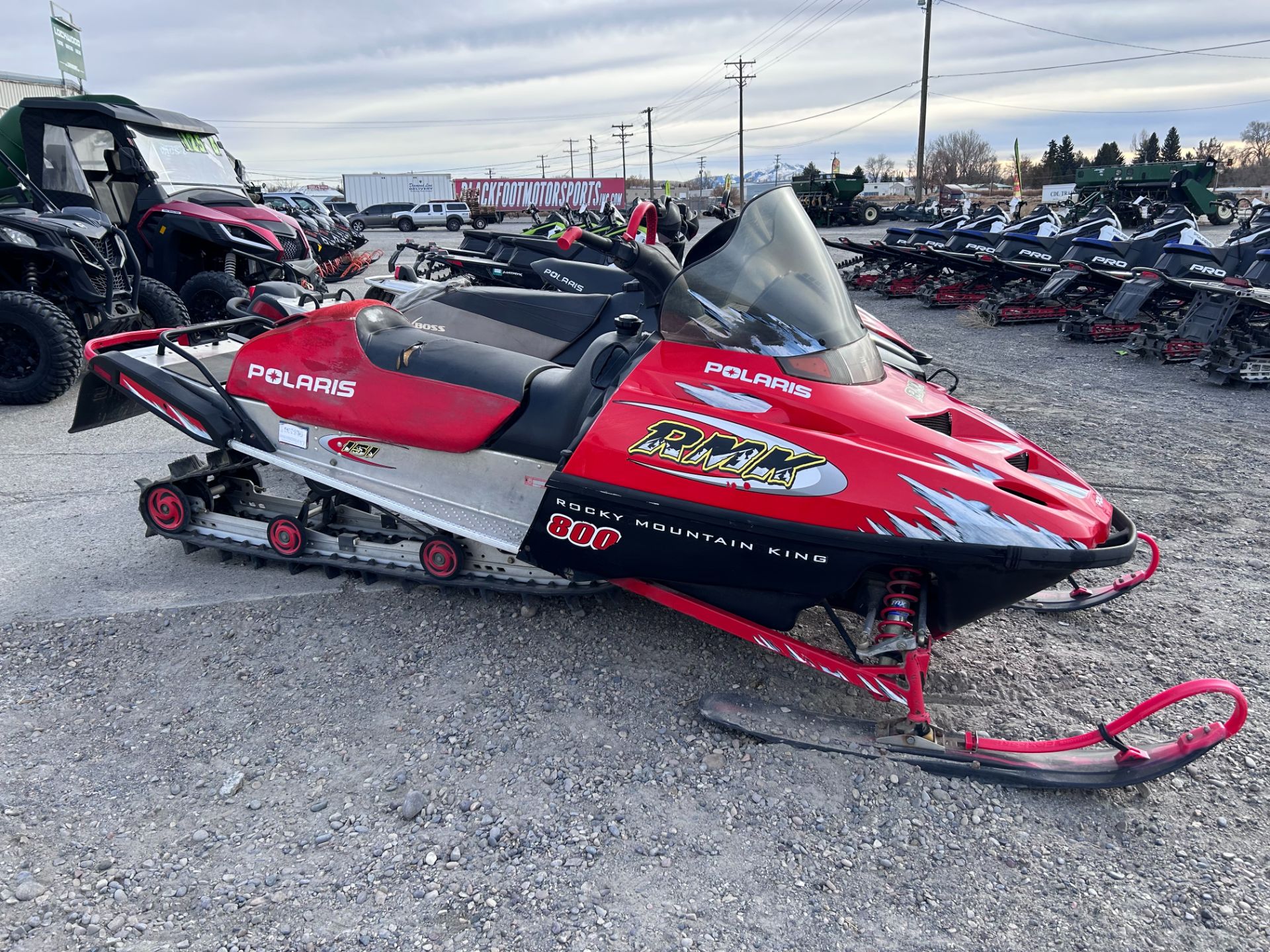 Used 2001 Polaris Indy 800 RMK | Snowmobiles in Blackfoot ID | 015913P ...
