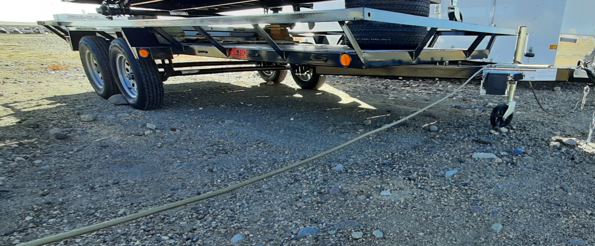 New 2024 Echo Trailers EEW-17-14T | Equipment Trailers in Alamosa CO | Black