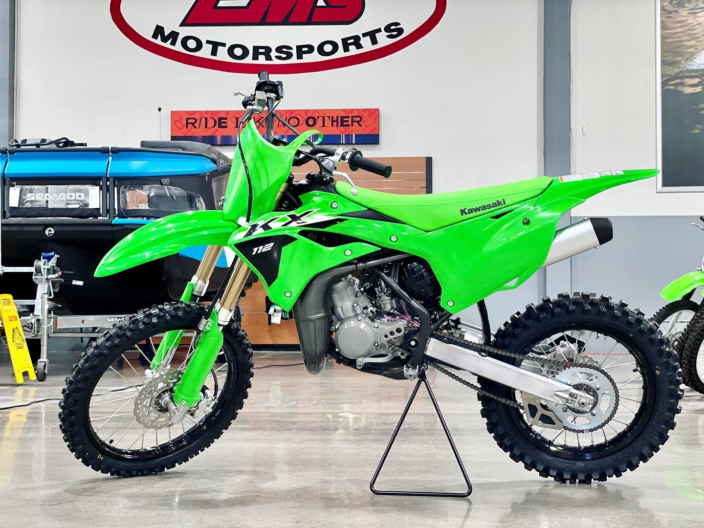 New 2024 Kawasaki KX 112 Lime Green | Motorcycles in Corona CA | N/A