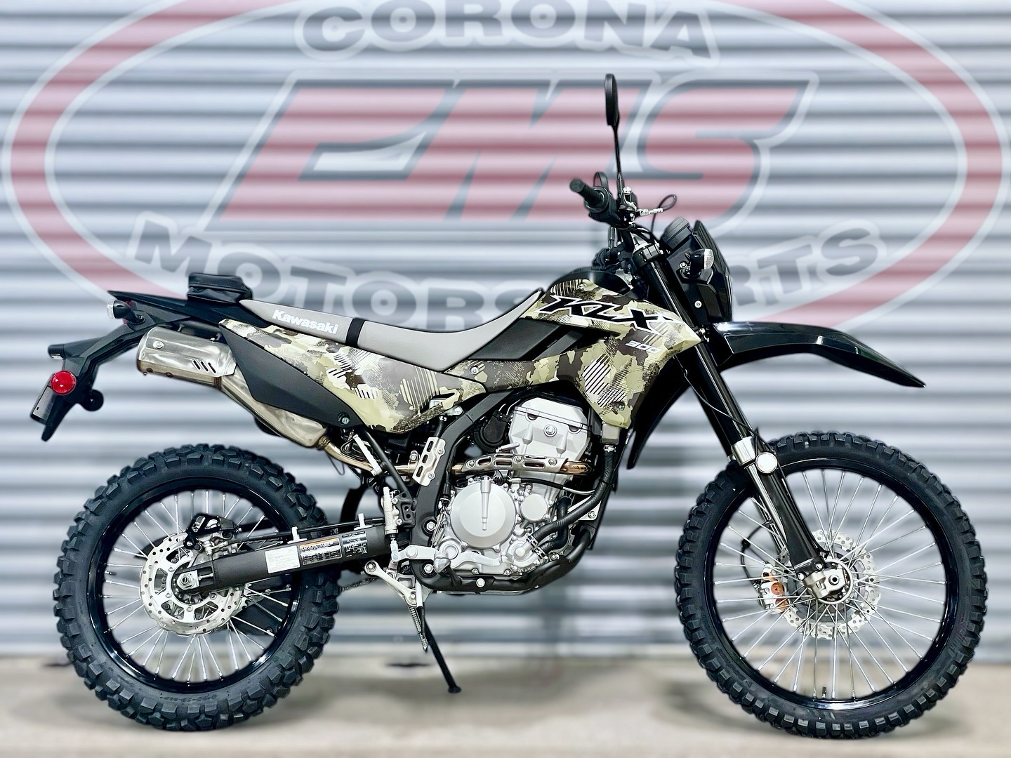 New 2026 Kawasaki KLX®300 Cypher Camo Beige / Ebony | Motorcycles in ...
