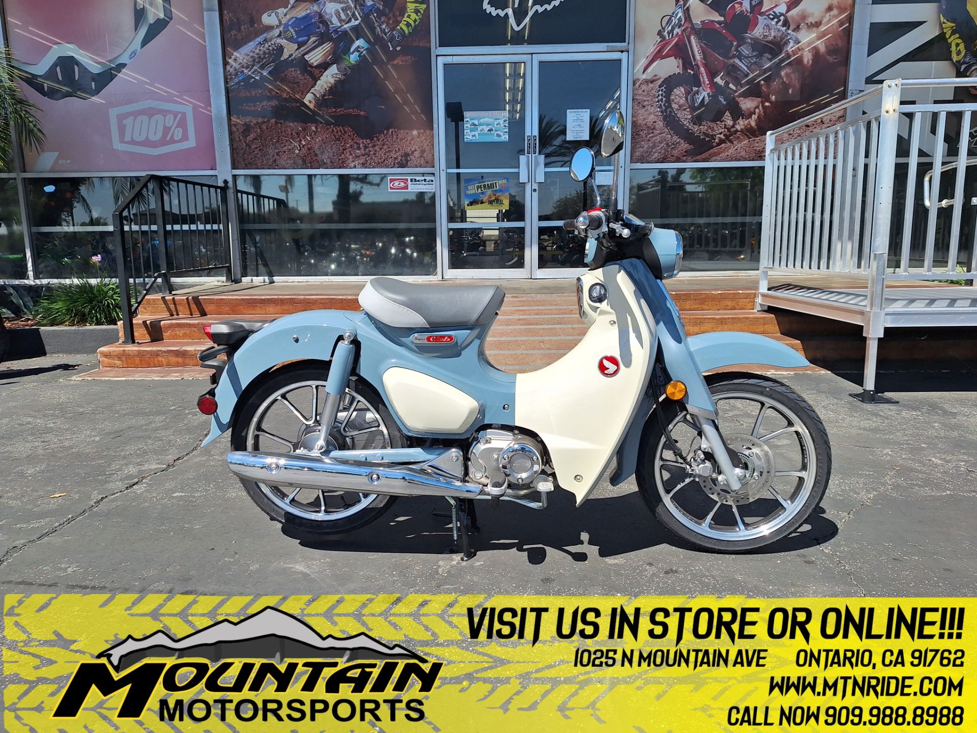 New 2024 Honda Super Cub C125 ABS | Motorcycles in Ontario CA | HO24073 Pearl Gray