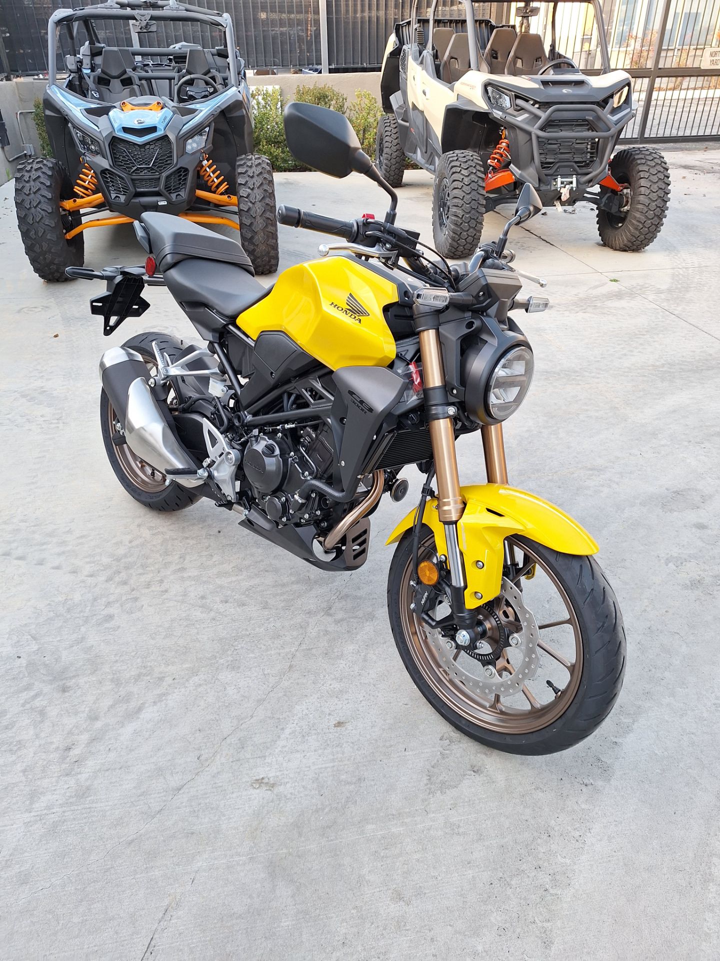 New 2025 Honda CB300R ABS | Motorcycles in Ontario CA | HO25015 Pearl ...