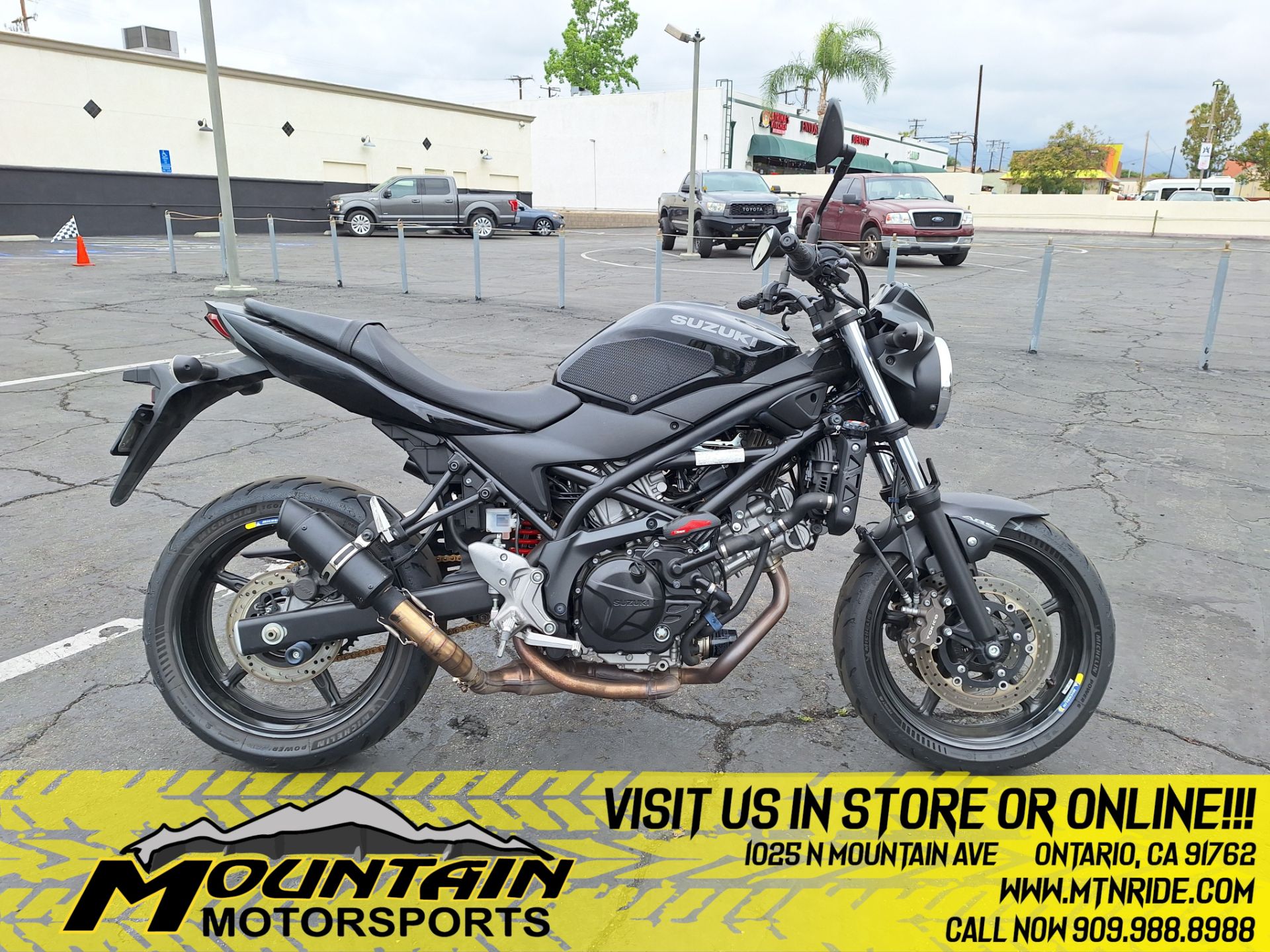 Used 2020 Suzuki SV650X | Motorcycles in Ontario CA | UU24214 Glass Sparkle Black