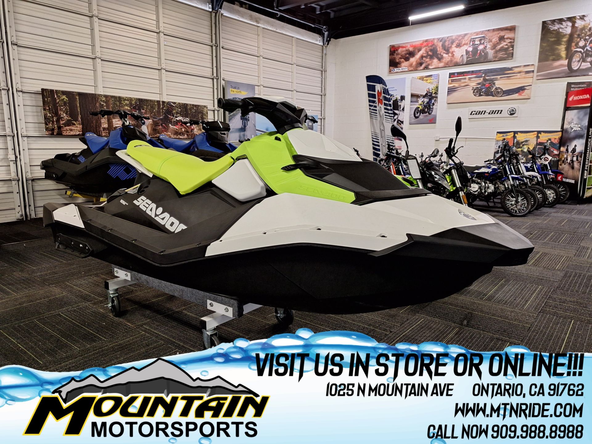 New 2023 Sea-Doo Spark 3up 90 hp iBR Convenience Package | Watercraft ...