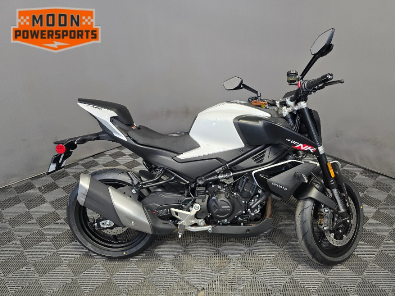 New 2025 CFMOTO 450NK, Monticello MN | Specs, Price, Photos | Nebula White 6002200