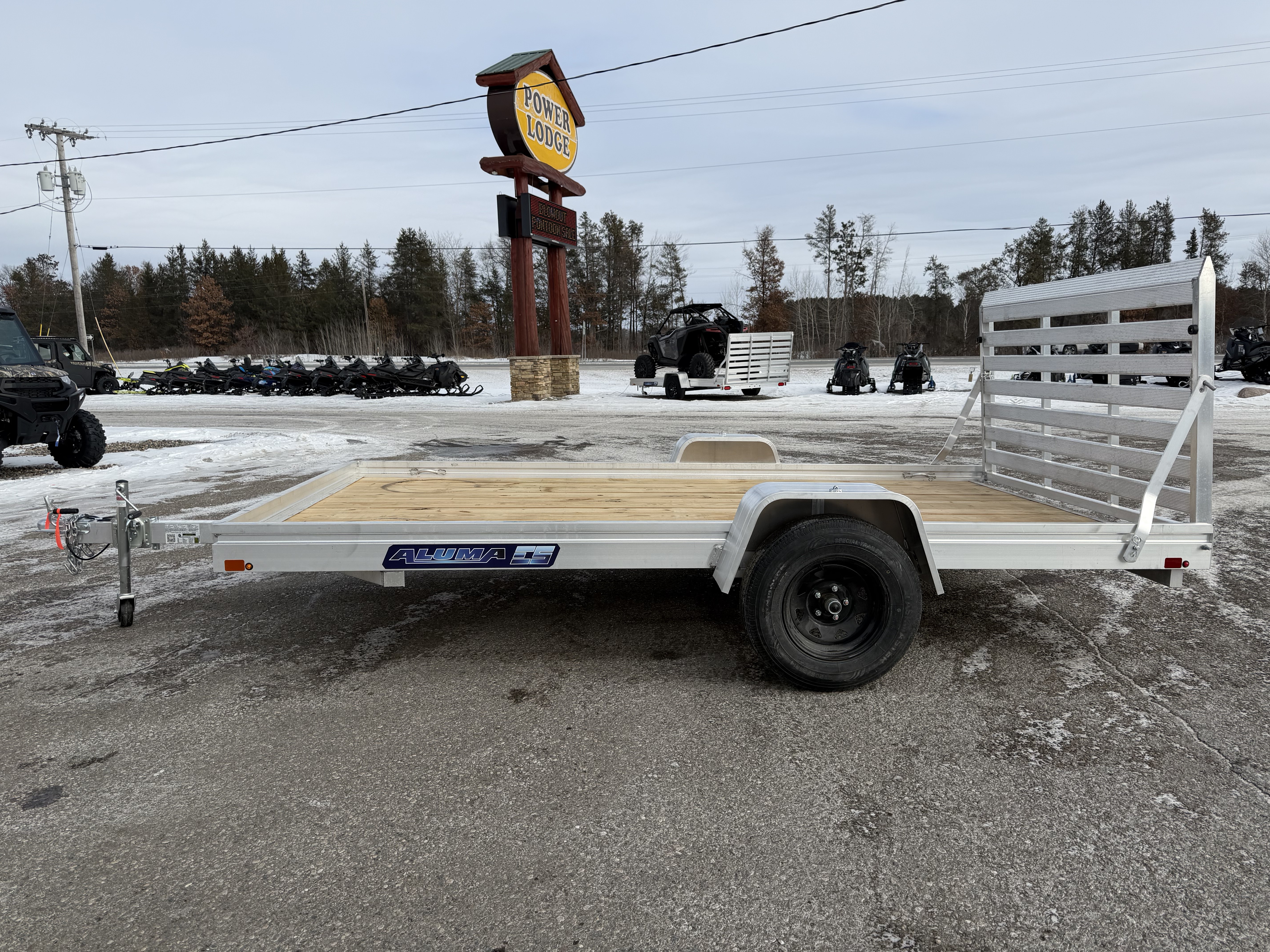 2027 ALUMA WOOD DECK SG AXLE STRAIGHT TAILGATE, Brainerd MN | New ...