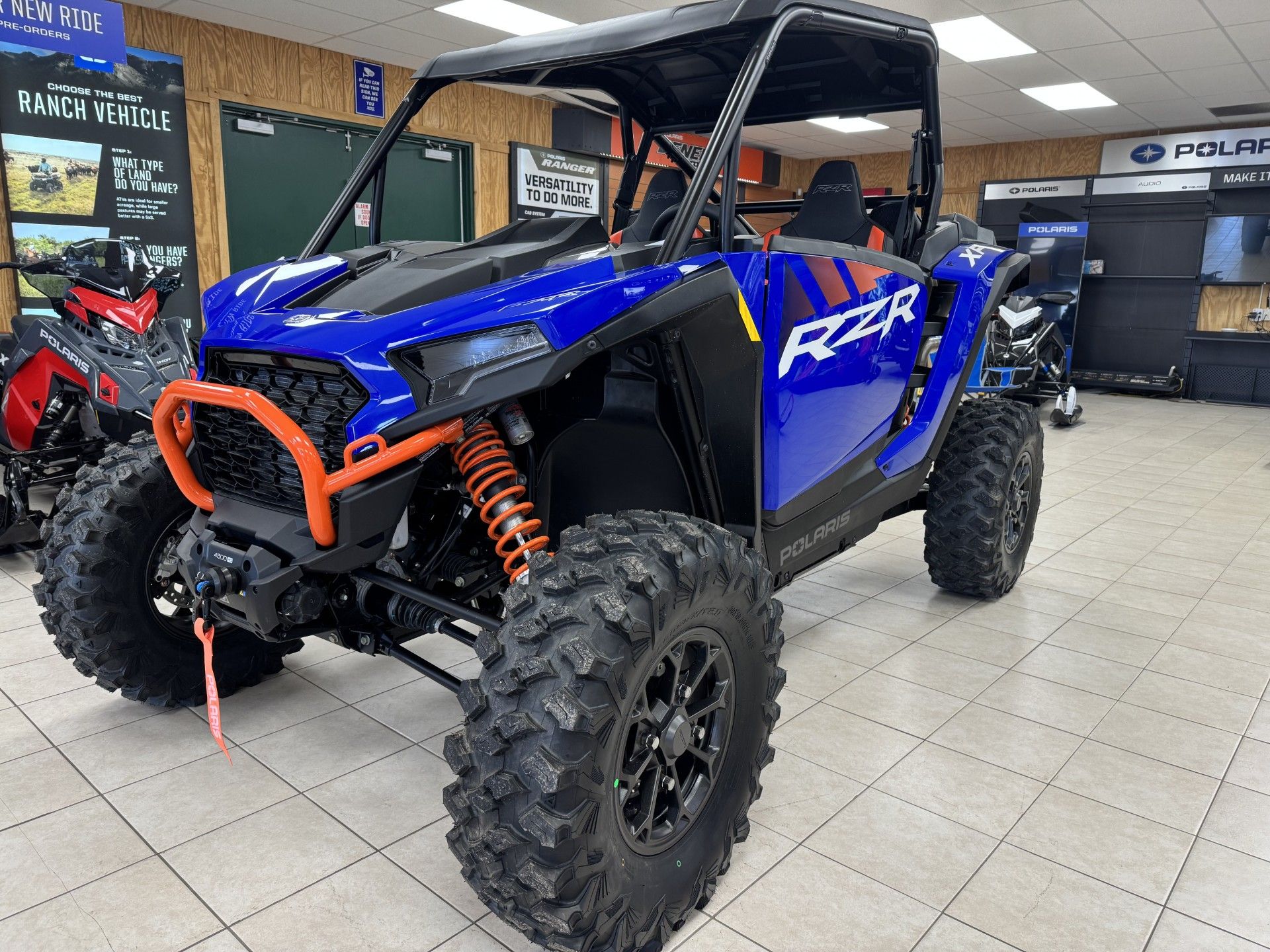 New 2025 Polaris RZR XP 1000 Ultimate Polaris Blue Utility Vehicles For ...