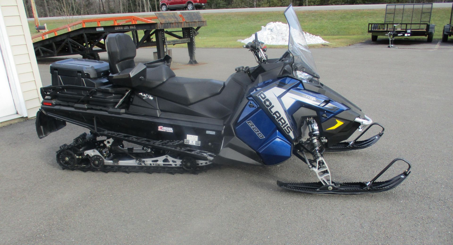 Used 2020 Polaris 800 Titan Adventure 155 ES Snowmobiles in Newport, ME | Stock Number: N/A