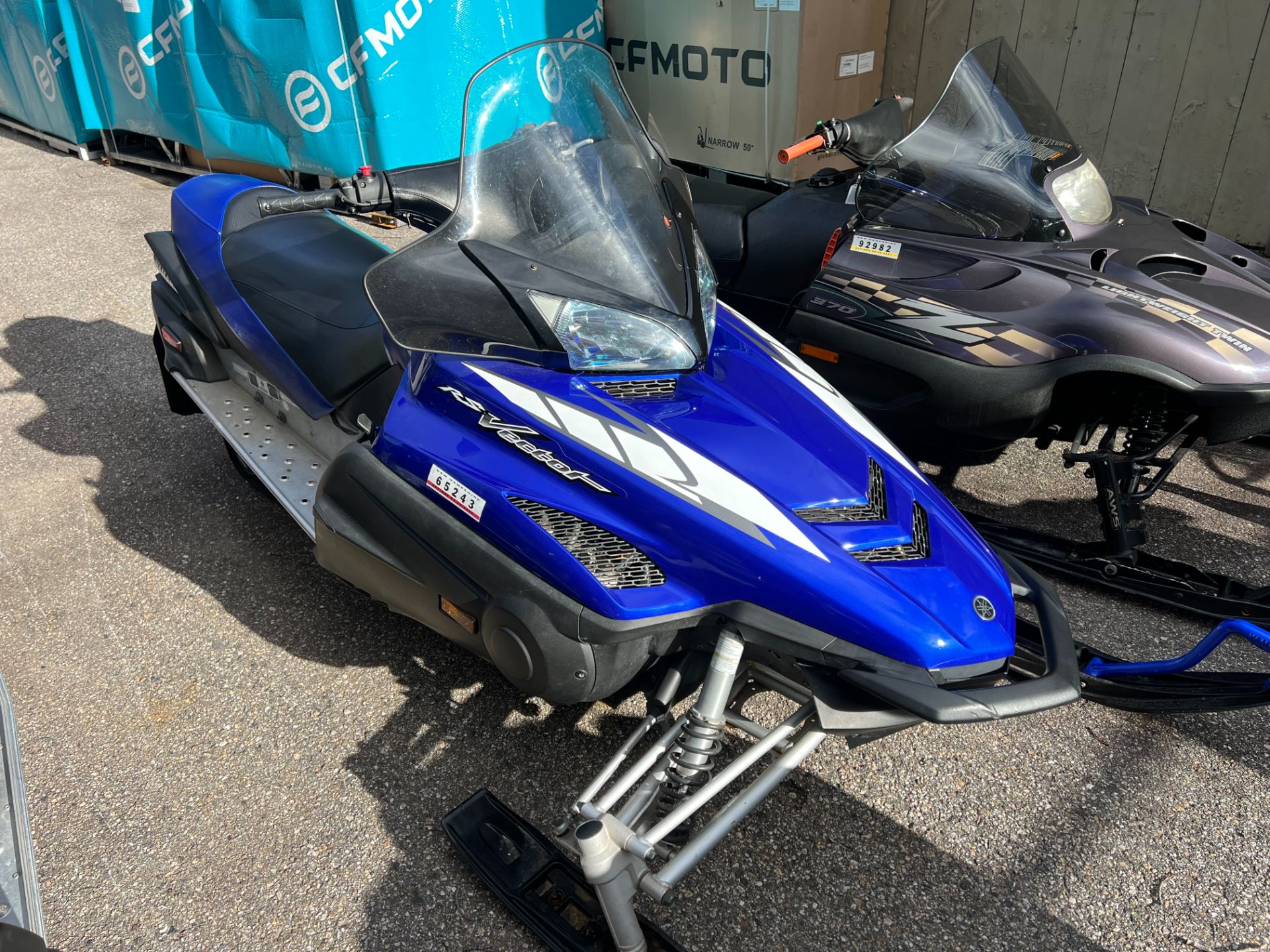 Used 2005 Yamaha RS Vector ER Snowmobiles in Tamworth, NH | Stock ...