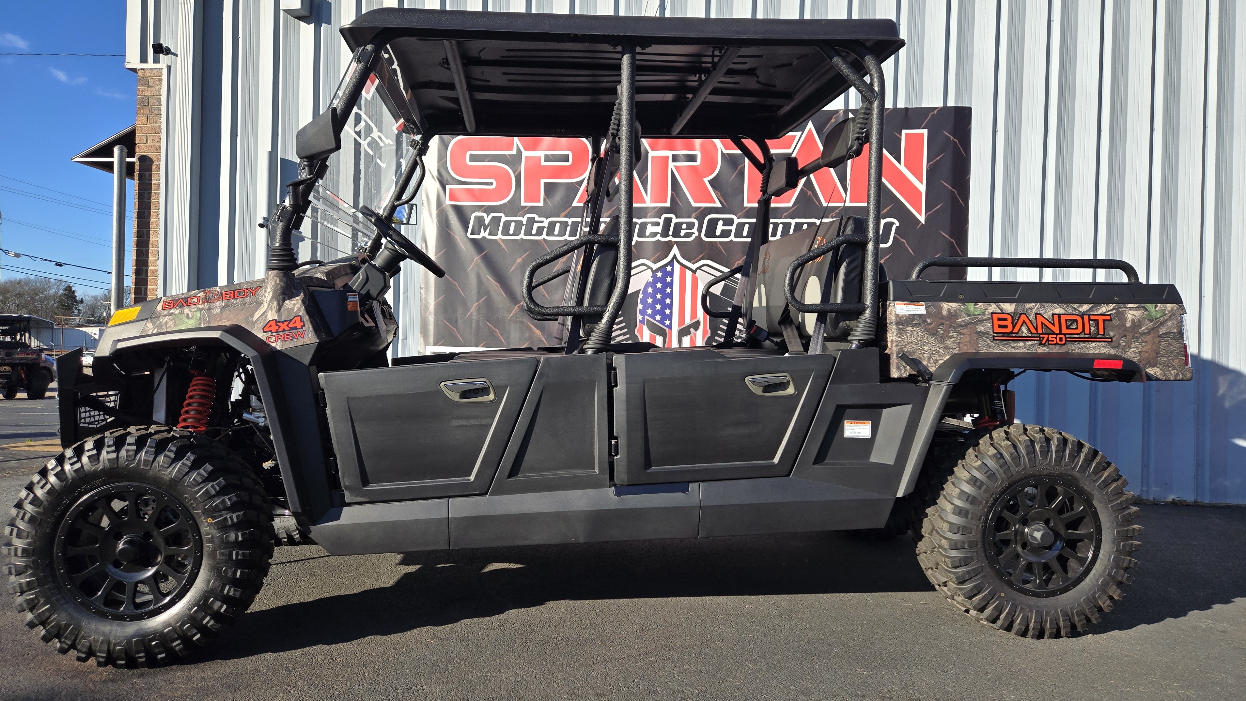 New 2025 Bad Boy Mowers Bandit 750 Crew Cab Camo | Utility Vehicles in ...