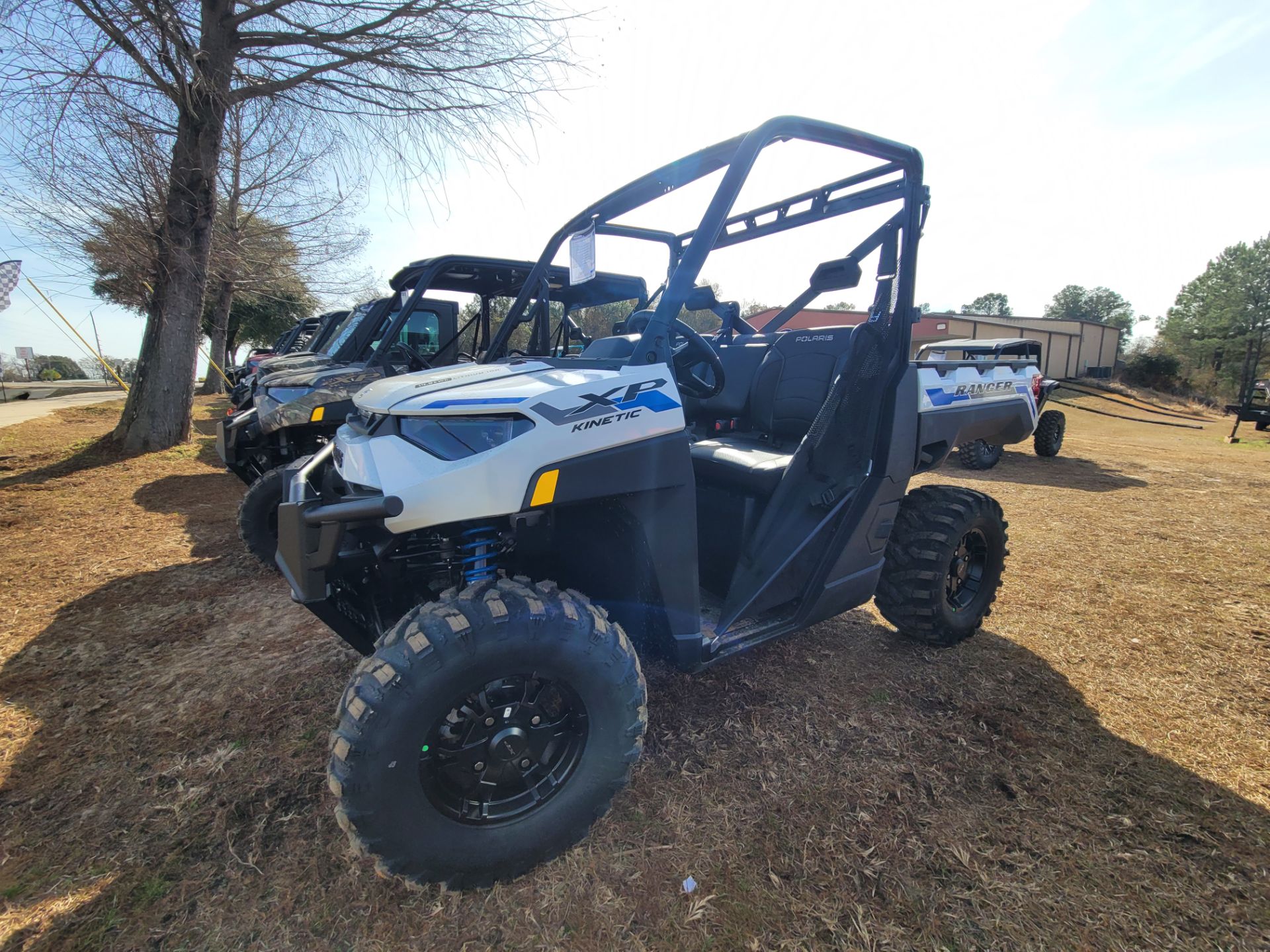New 2024 Polaris Ranger XP Kinetic Premium | Utility Vehicles in Loxley AL | POL698506 Icy White ...