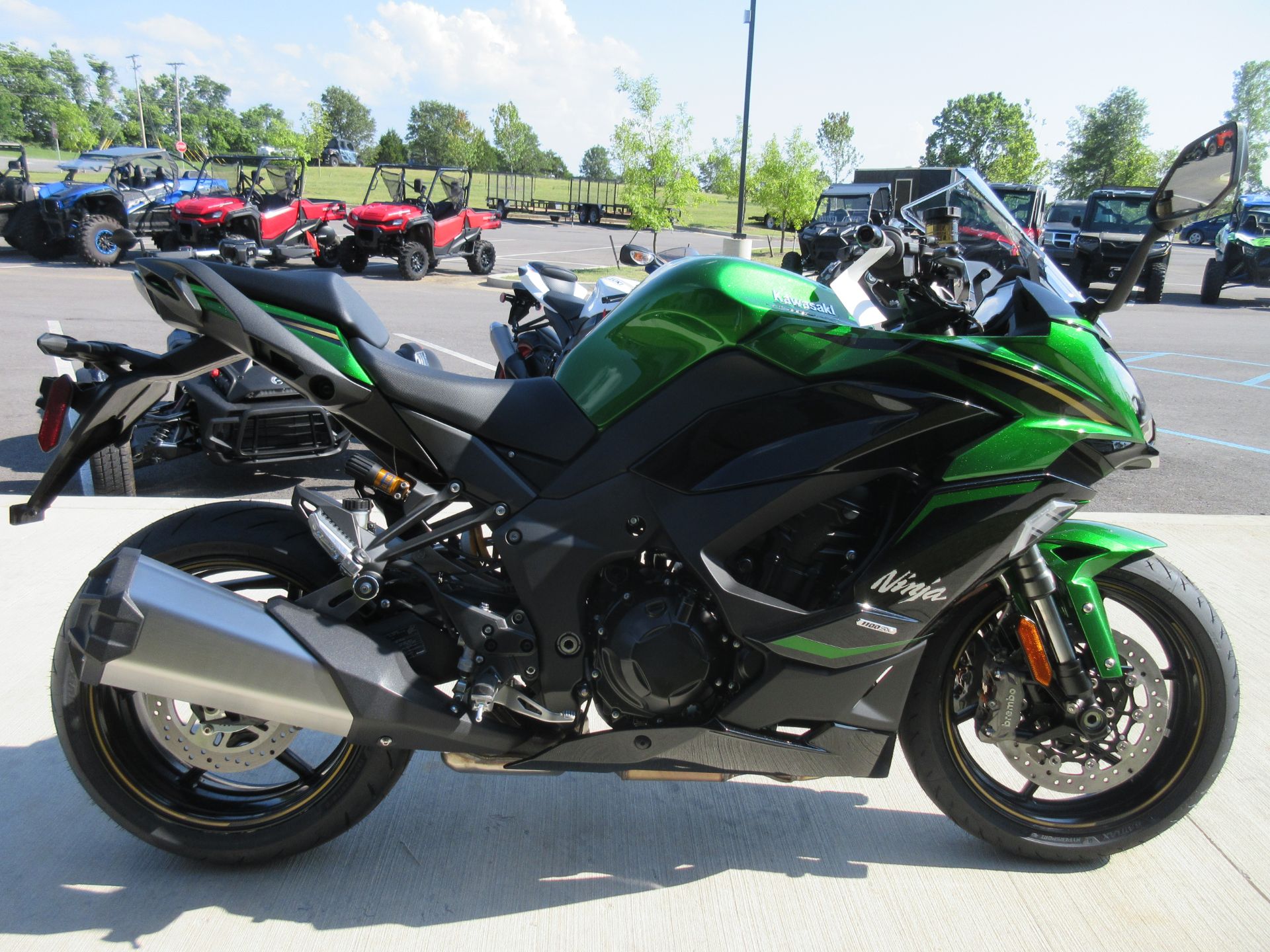 New 2025 Kawasaki Ninja 1100SX SE ABS for Sale | Georgetown KY Motorcycles | Emerald Blazed ...