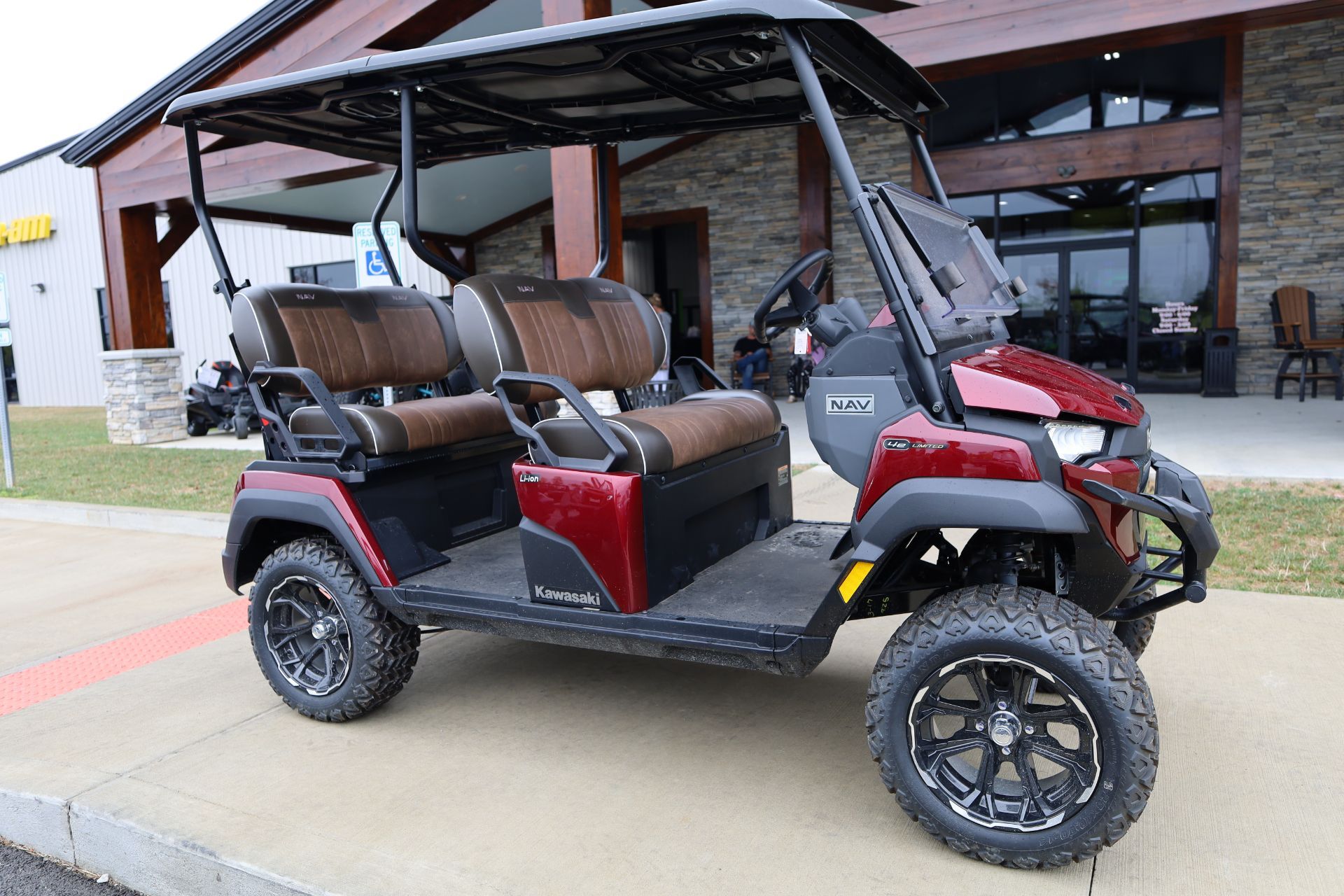 New 2025 Kawasaki NAV® 4e Limited for Sale | Georgetown KY Golf Carts ...