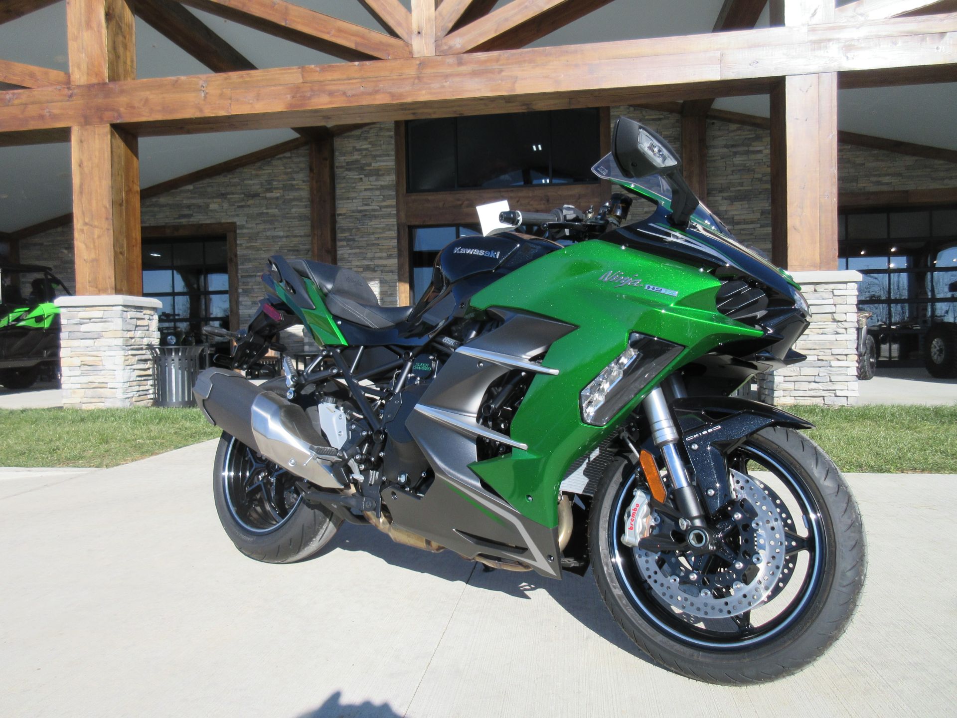 New 2025 Kawasaki Ninja H2 SX SE ABS for Sale | Georgetown KY Motorcycles | Emerald Blazed Green ...