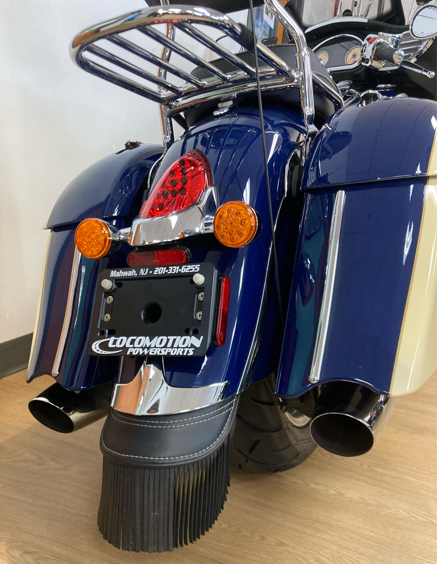 Used 2016 Indian Motorcycle Chieftain® Springfield Blue/Ivory Cream ...