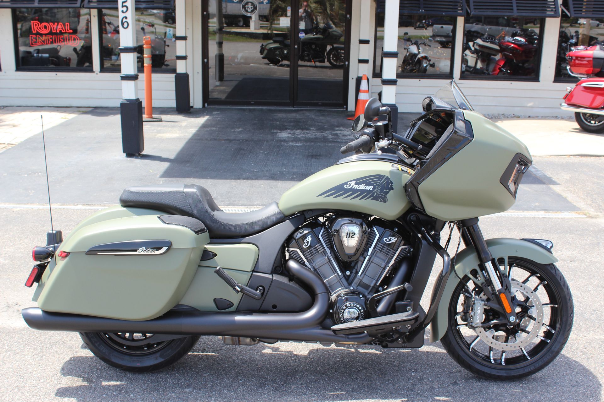 New 2025 Indian Motorcycle Challenger® Dark Horse® 112 with PowerBand ...