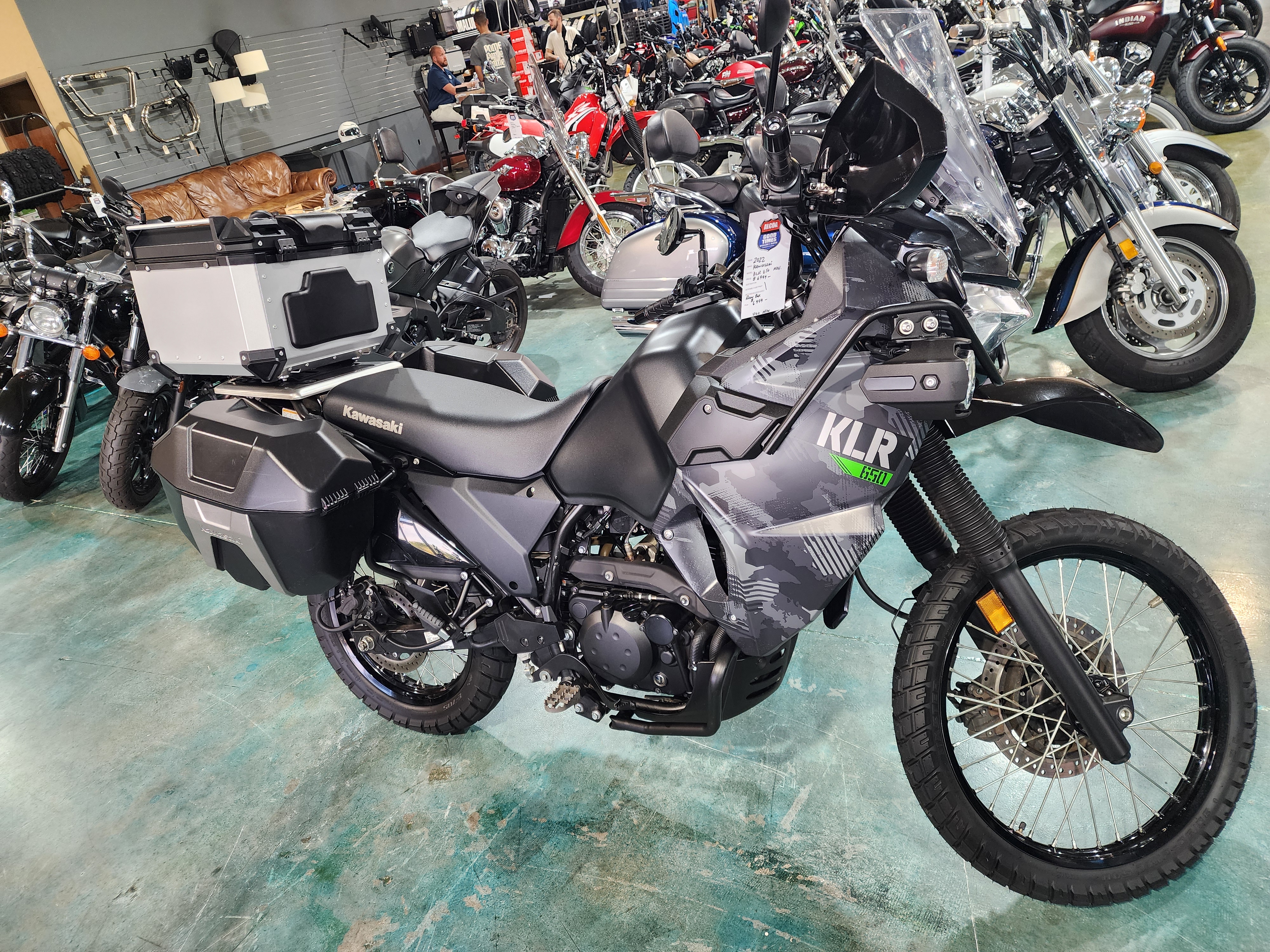2022 Kawasaki KLR 650 Adventure Motorcycles Louisville Tennessee A03807 ...