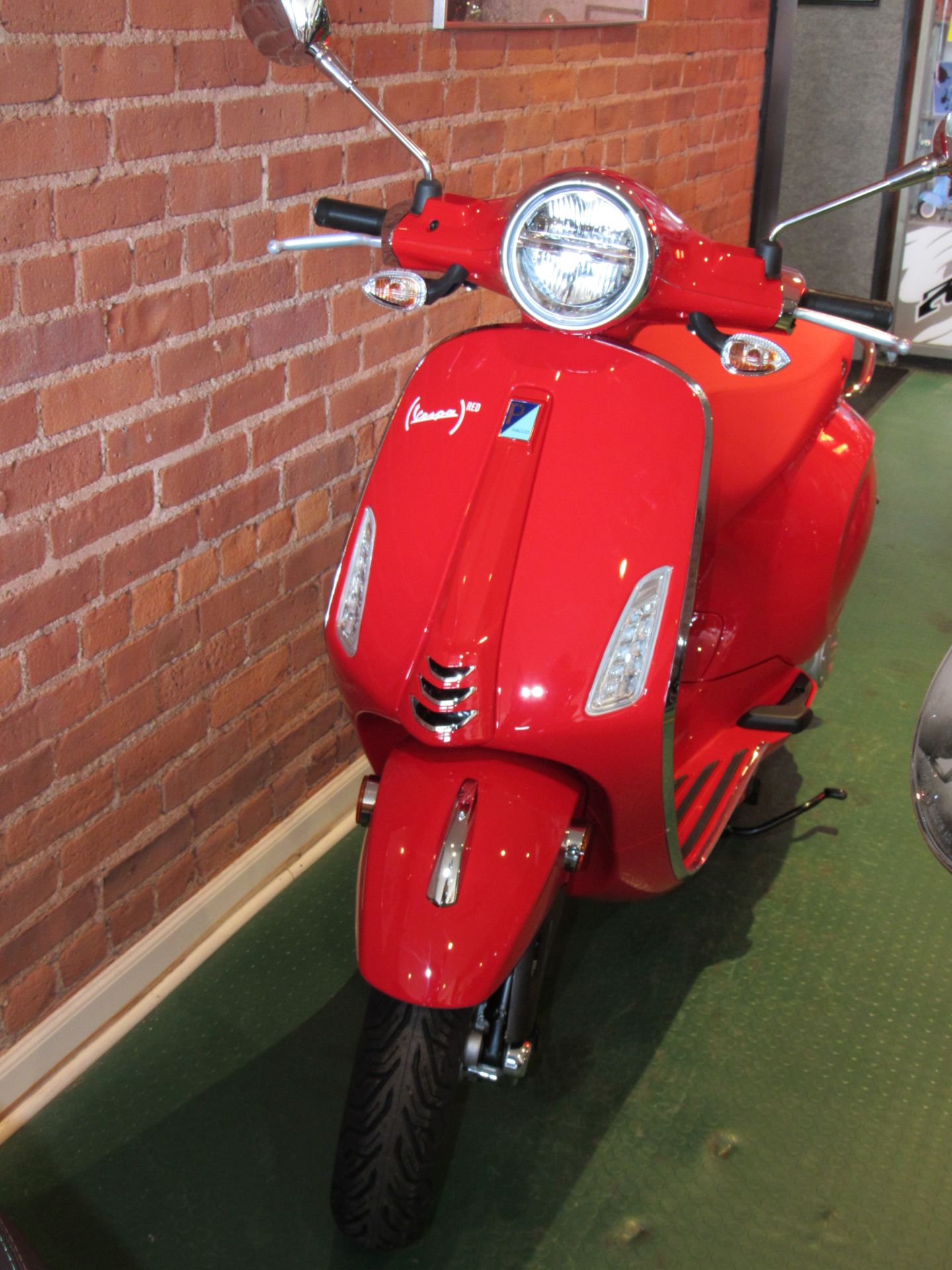 New 2025 Vespa Primavera 50 (RED) Scooters in New Haven, CT | Stock Number: